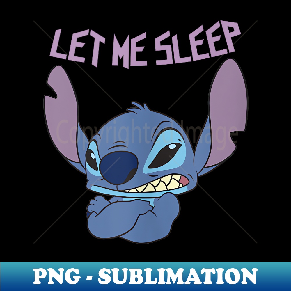 Disney Lilo & Stitch Cute But Let Me Sleep Grumpy Stitch - E | Inspire ...