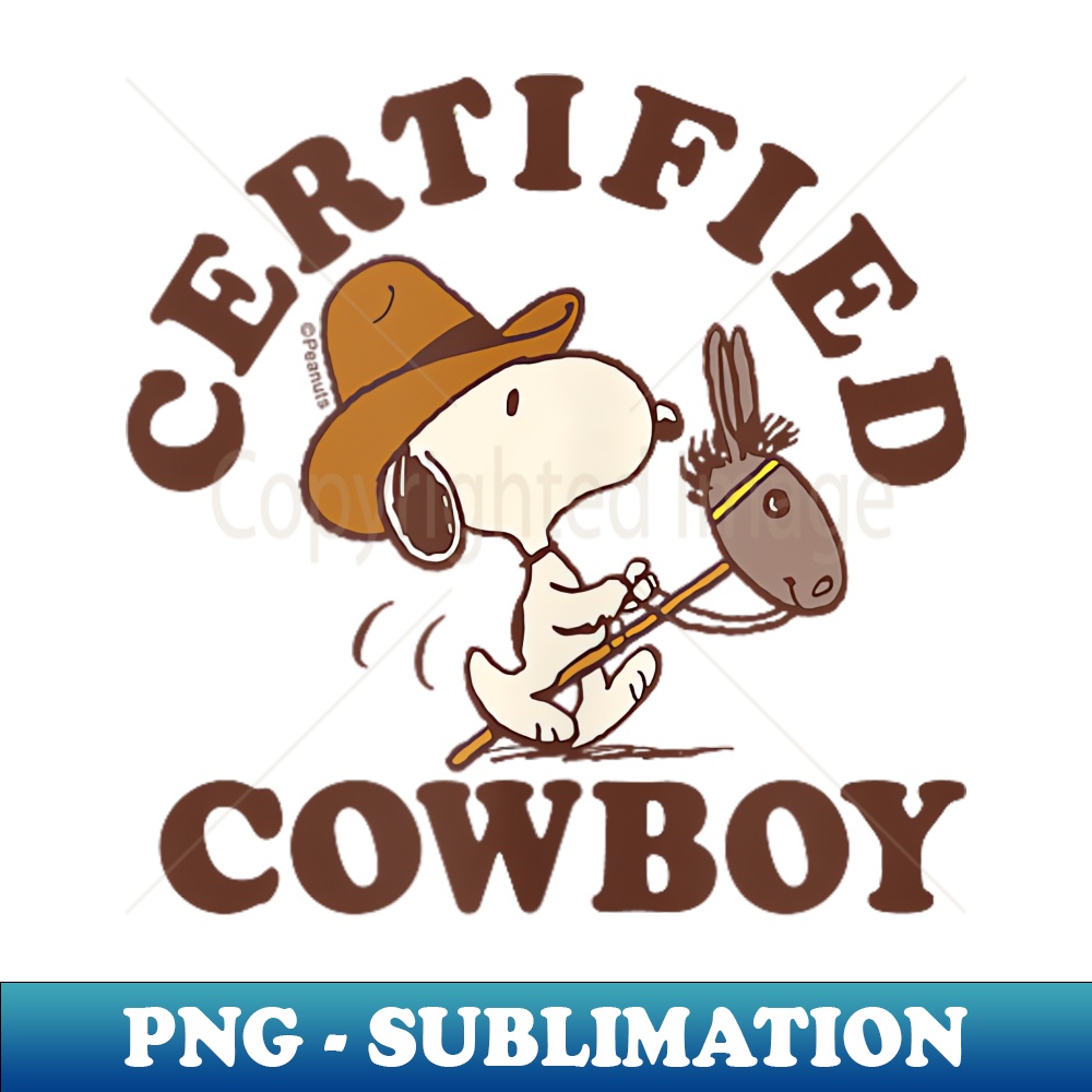 Peanuts - Certified Cowboy Snoopy | Inspire Uplift