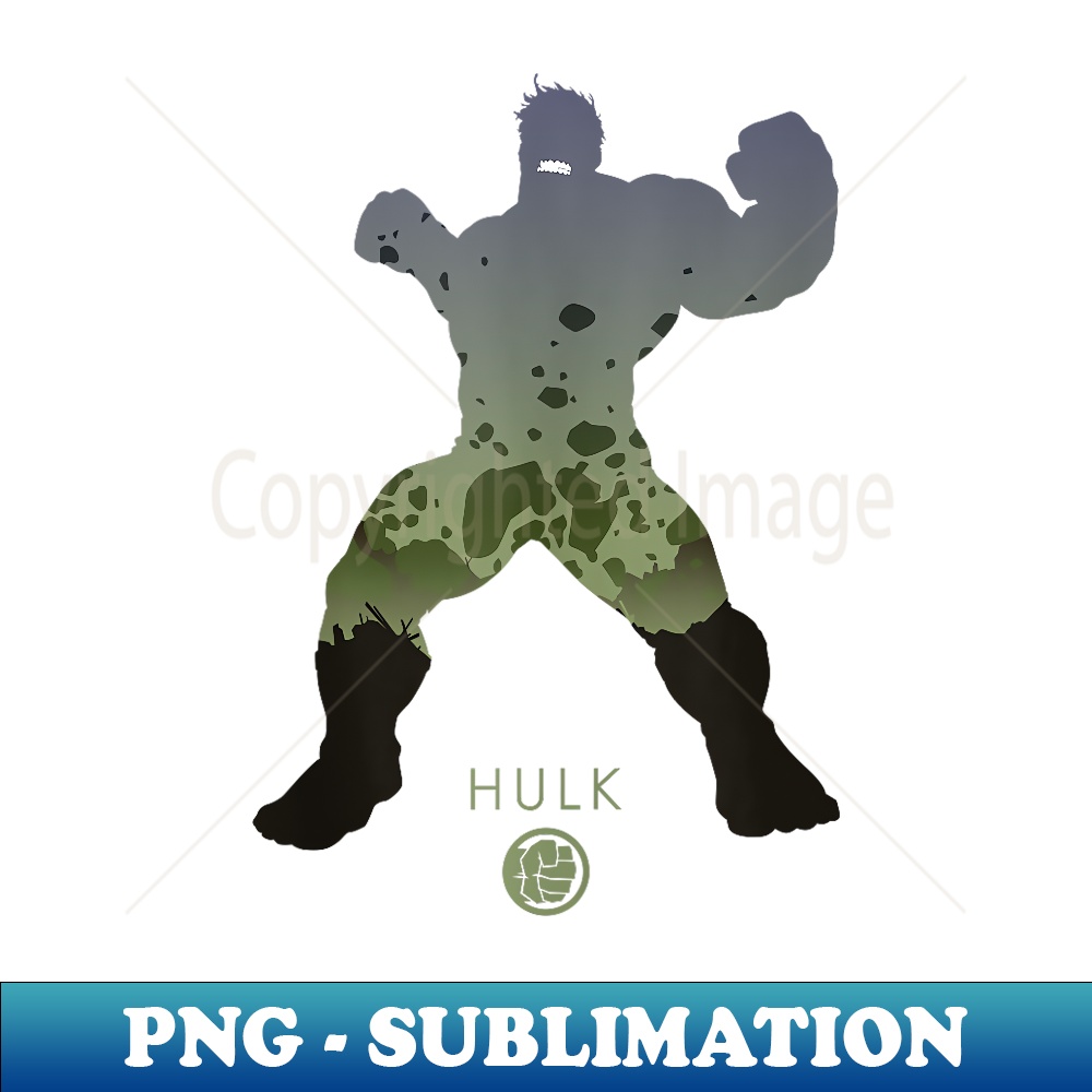 Marvel The Incredible Hulk Pose Silhouette - Aesthetic Subli | Inspire ...