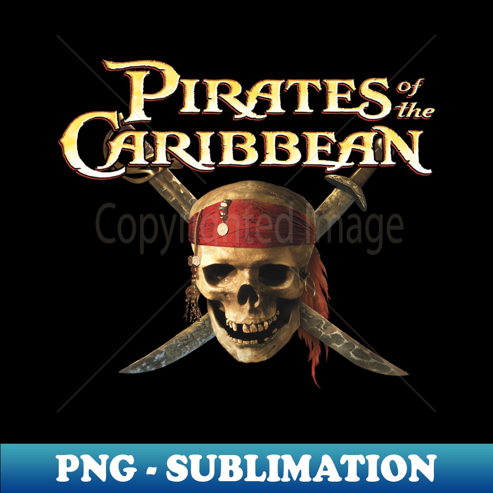 Disney Pirates of the Caribbean Skull and Swords Logo - Aest | Inspire ...