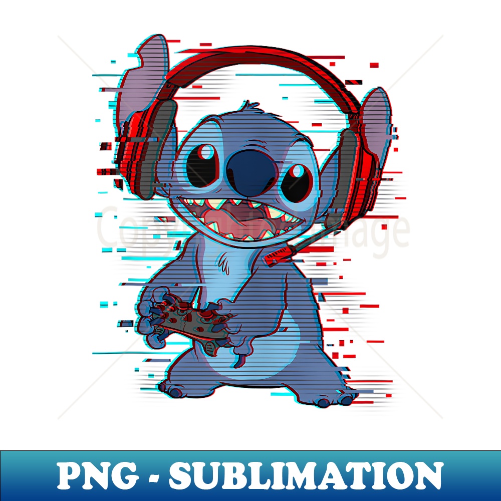 Disney Lilo & Stitch Gamer Glitch Headset and Controller - S | Inspire ...