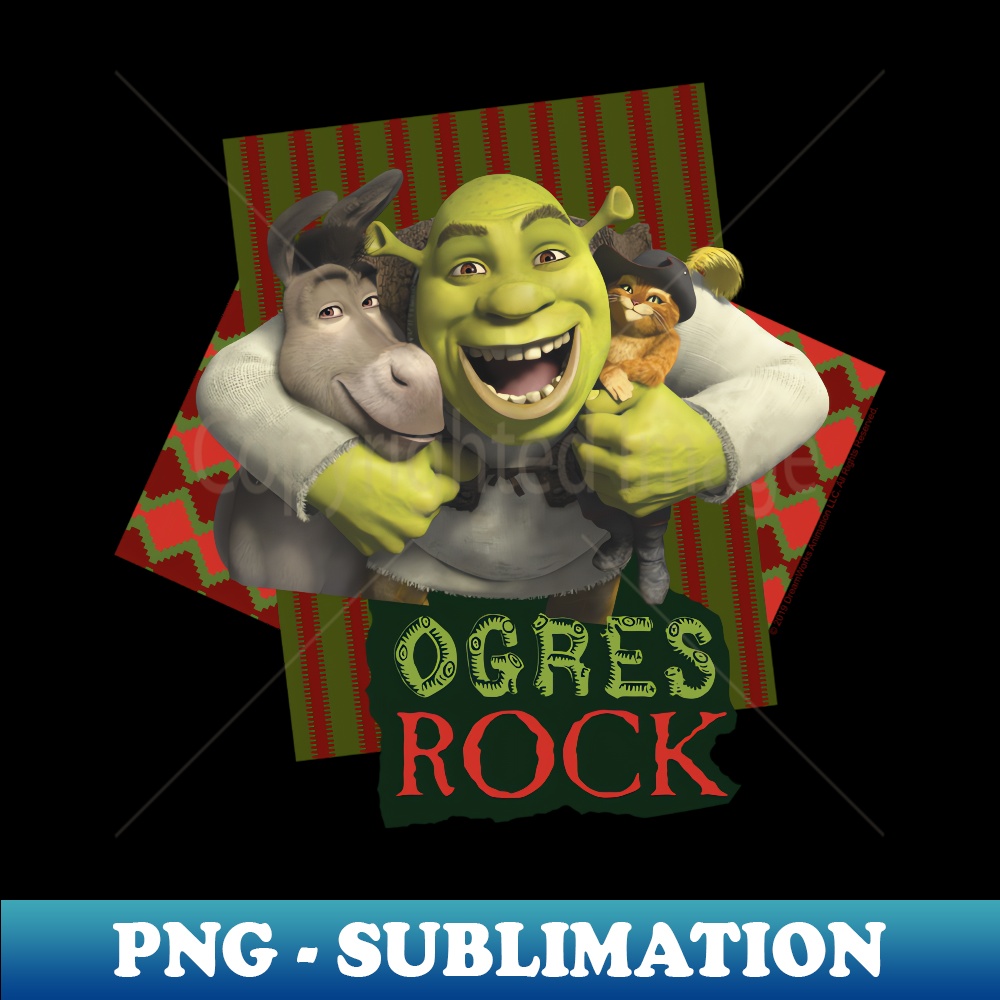 Shrek The Third Ogres Rock Best Friends Group - PNG Transpar | Inspire ...