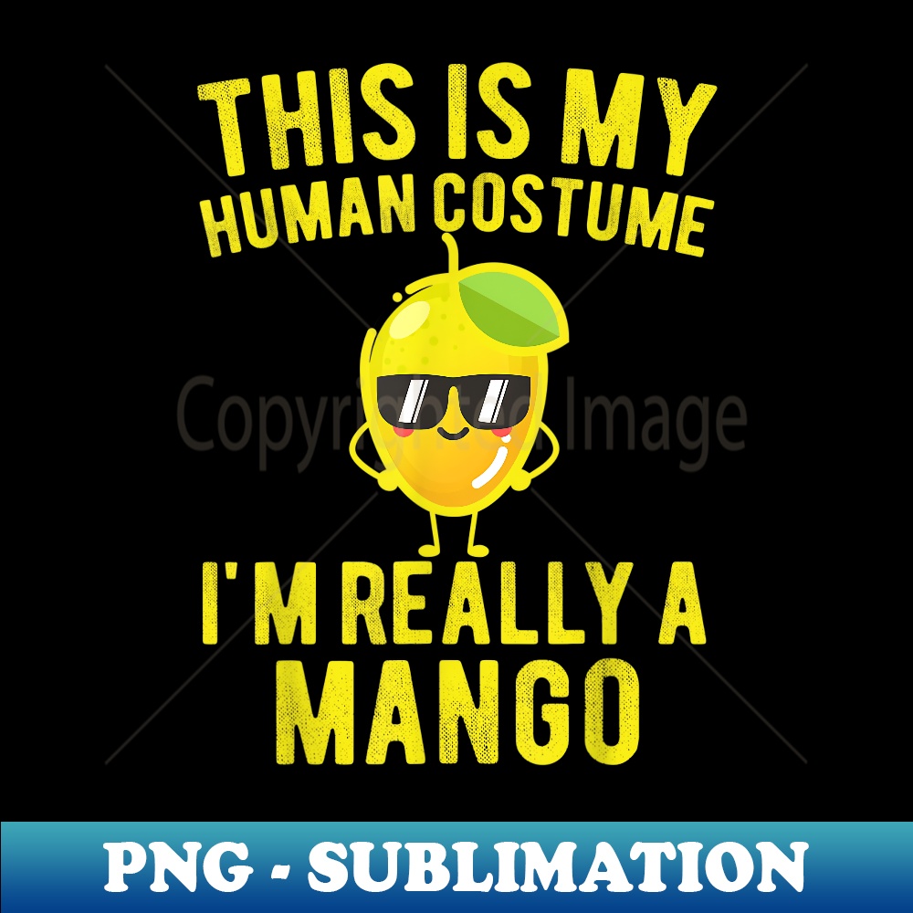 This Is My Human Costume I'm Really A Mango Halloween Fruit | Inspire ...