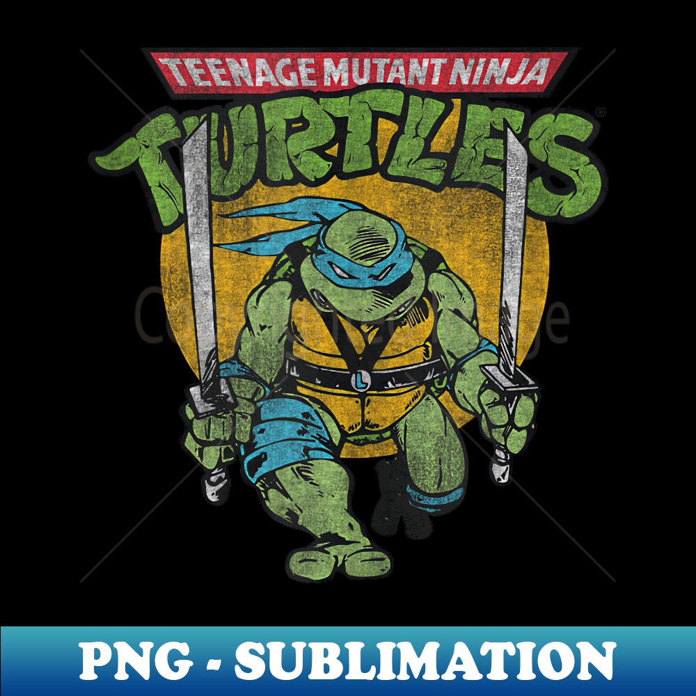 TMNT Ninja Turtles Leonardo Action Shot - Unique Sublimation | Inspire ...
