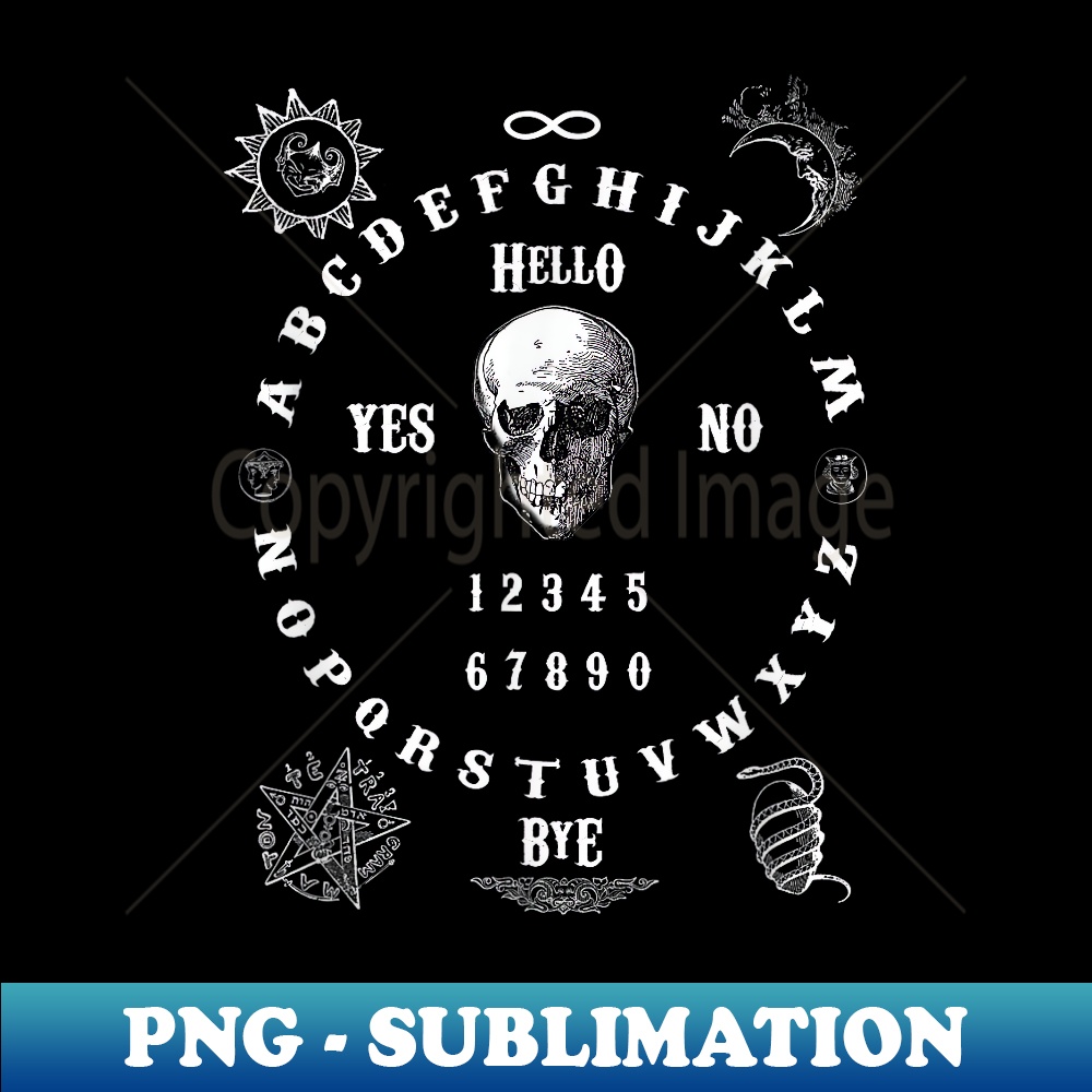 Ouija Board - PNG Transparent Sublimation File | Inspire Uplift