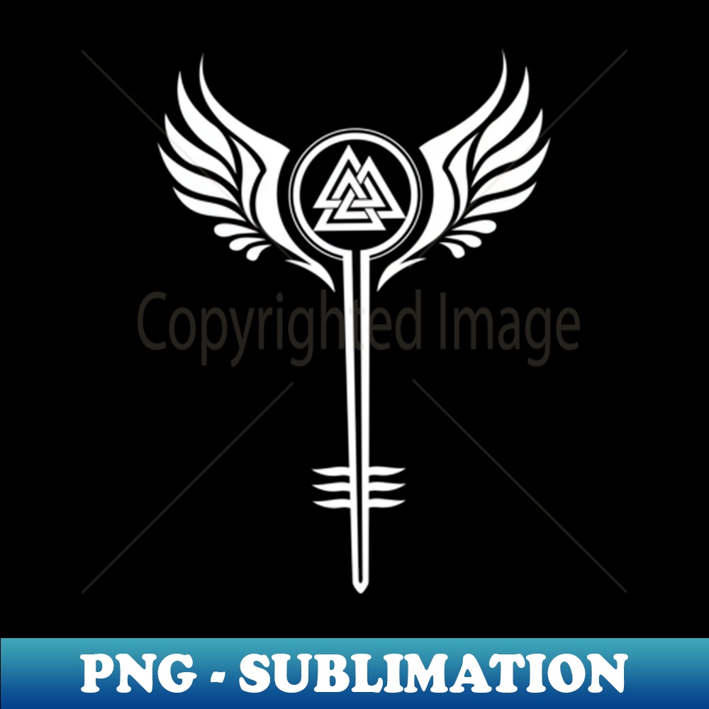 Valkyrie Symbol Valknut Odin Wings Vikings Asgard Valhalla - | Inspire ...