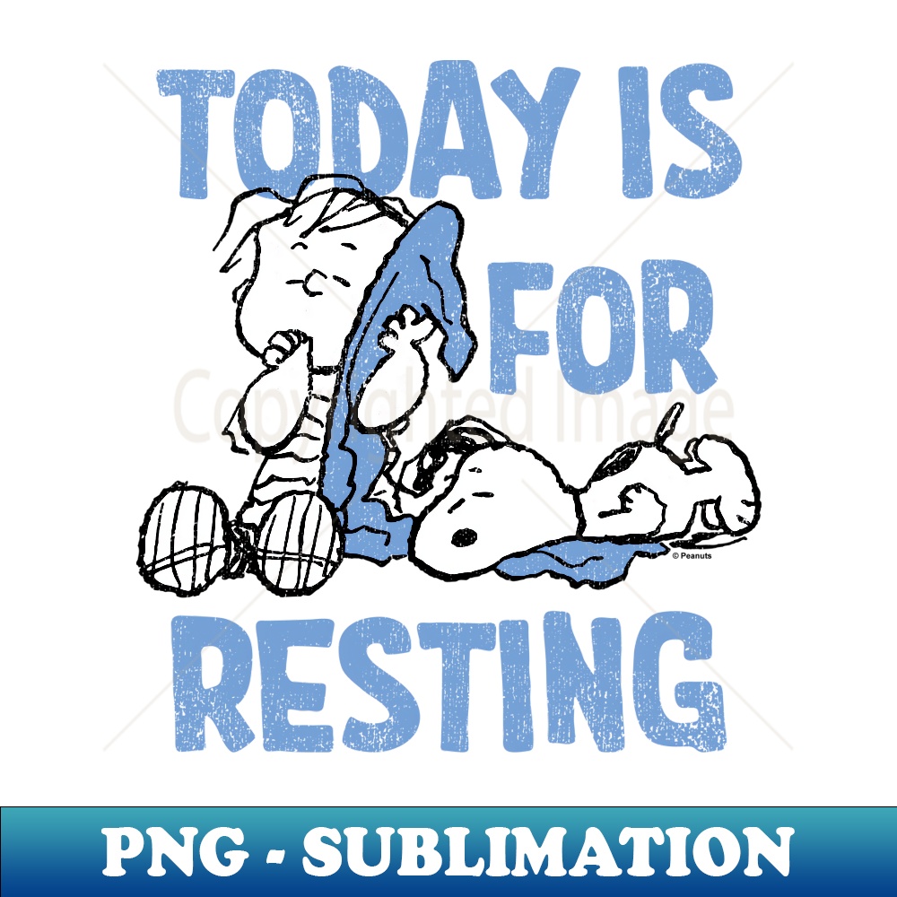 Peanuts - Snoopy And Linus Today Is For Resting | Inspire Uplift