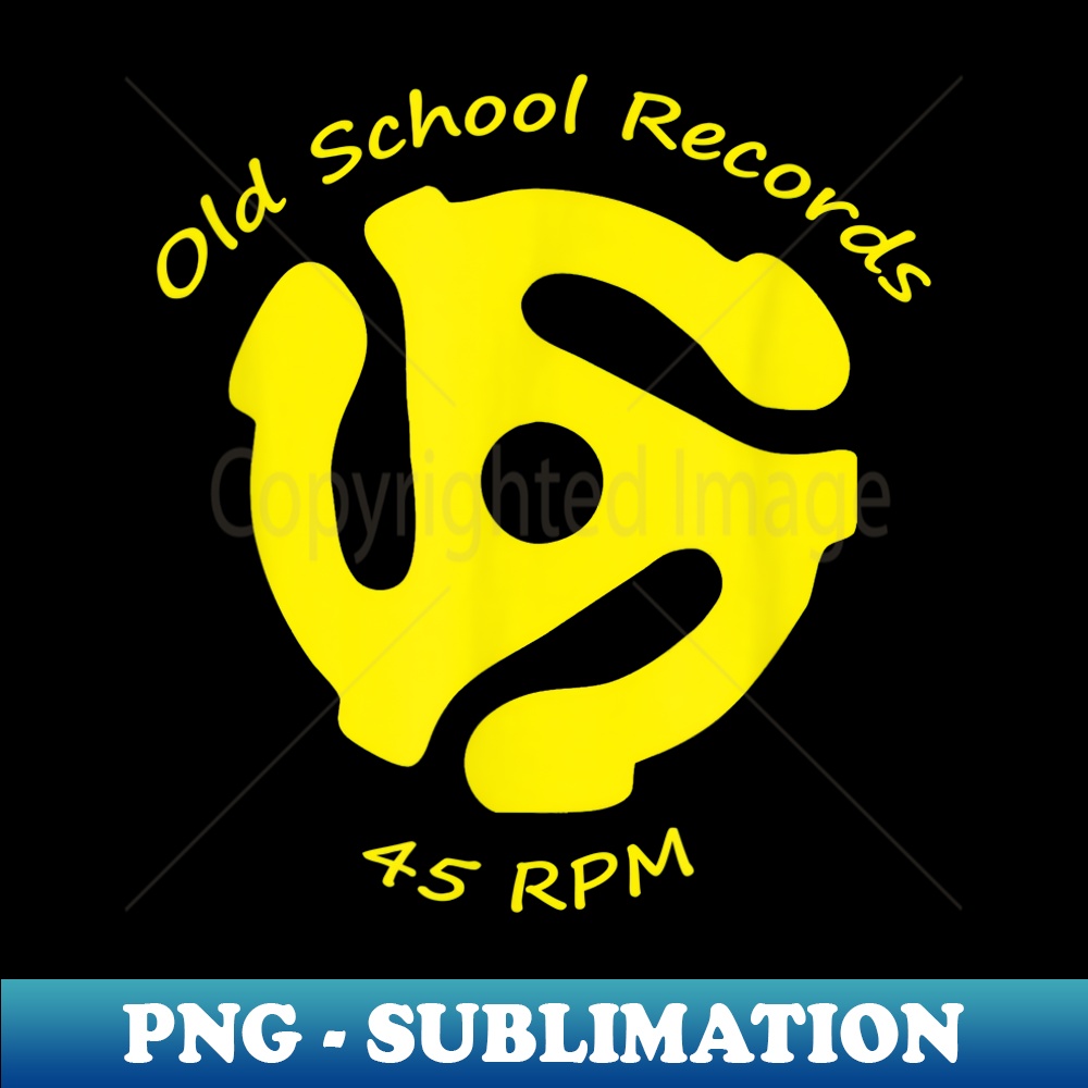 Old School Records - Vintage 45 RPM record adapter | Inspire Uplift