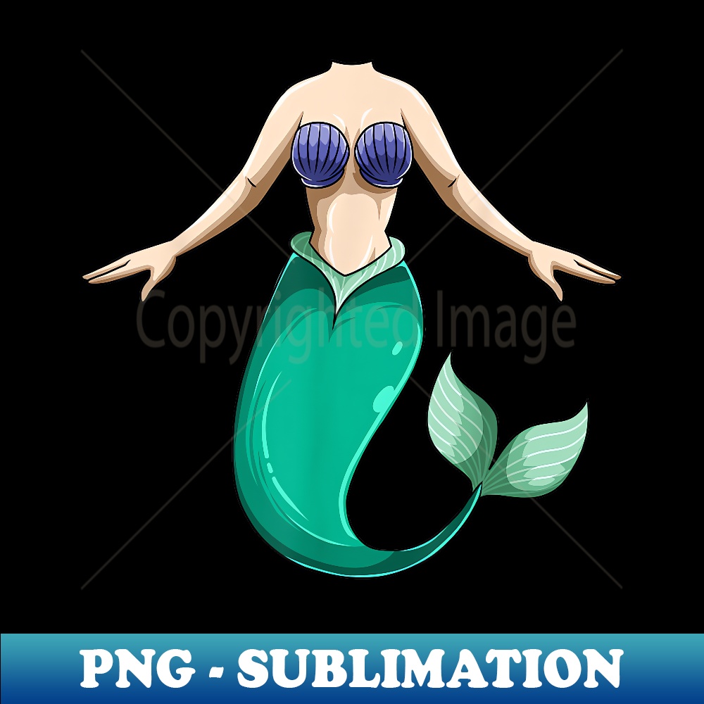 Easy Mermaid Costume Mermaid Body Headless Mermaid Costume - | Inspire ...