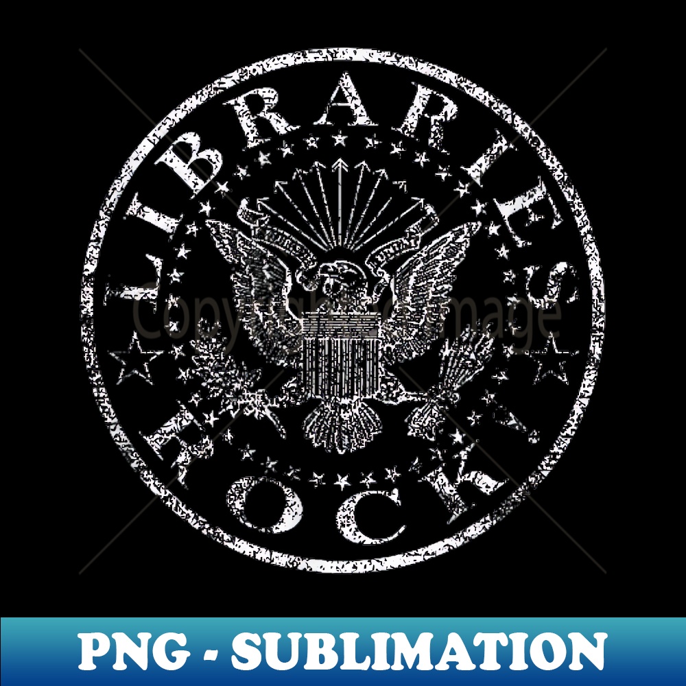 Libraries Rock Summer Reading Book Lovers Librarians - PNG T | Inspire ...