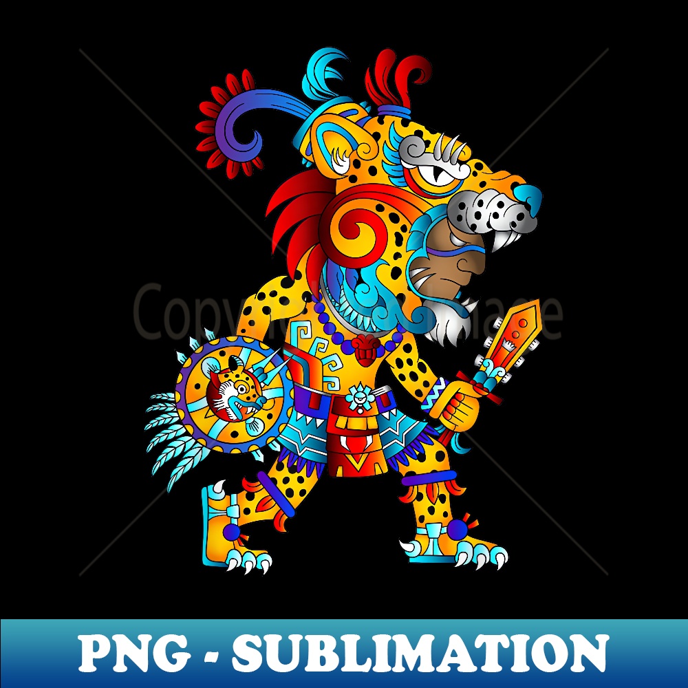 Panther Huichol Sugar Skull Calavera Halloween Aztec Skull - | Inspire ...