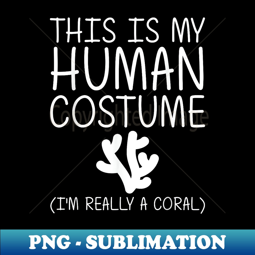 Coral Easy Halloween Human Costume Polyp Reef DIY - PNG Tran | Inspire ...