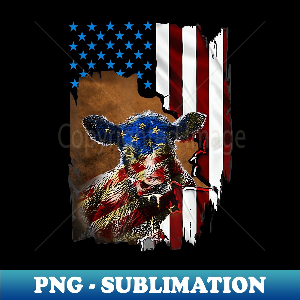 Cow America Flag 4th Of July Beef Cow Face Flag - Unique Sub | Inspire ...
