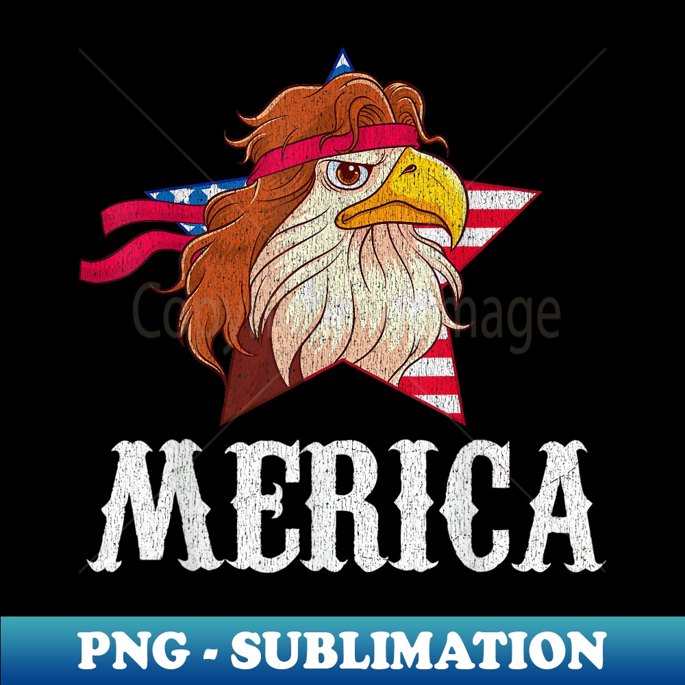 Eagle Mullet 4th of July Merica Flag Fourth Clothing - High- | Inspire ...