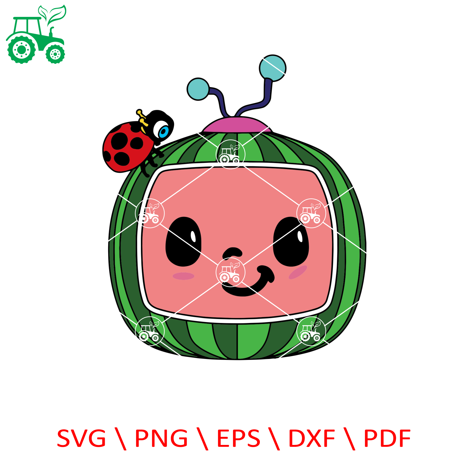 Cocomelon SVG for cricut, Cococmelon birthday SVG, Cocomelon | Inspire ...