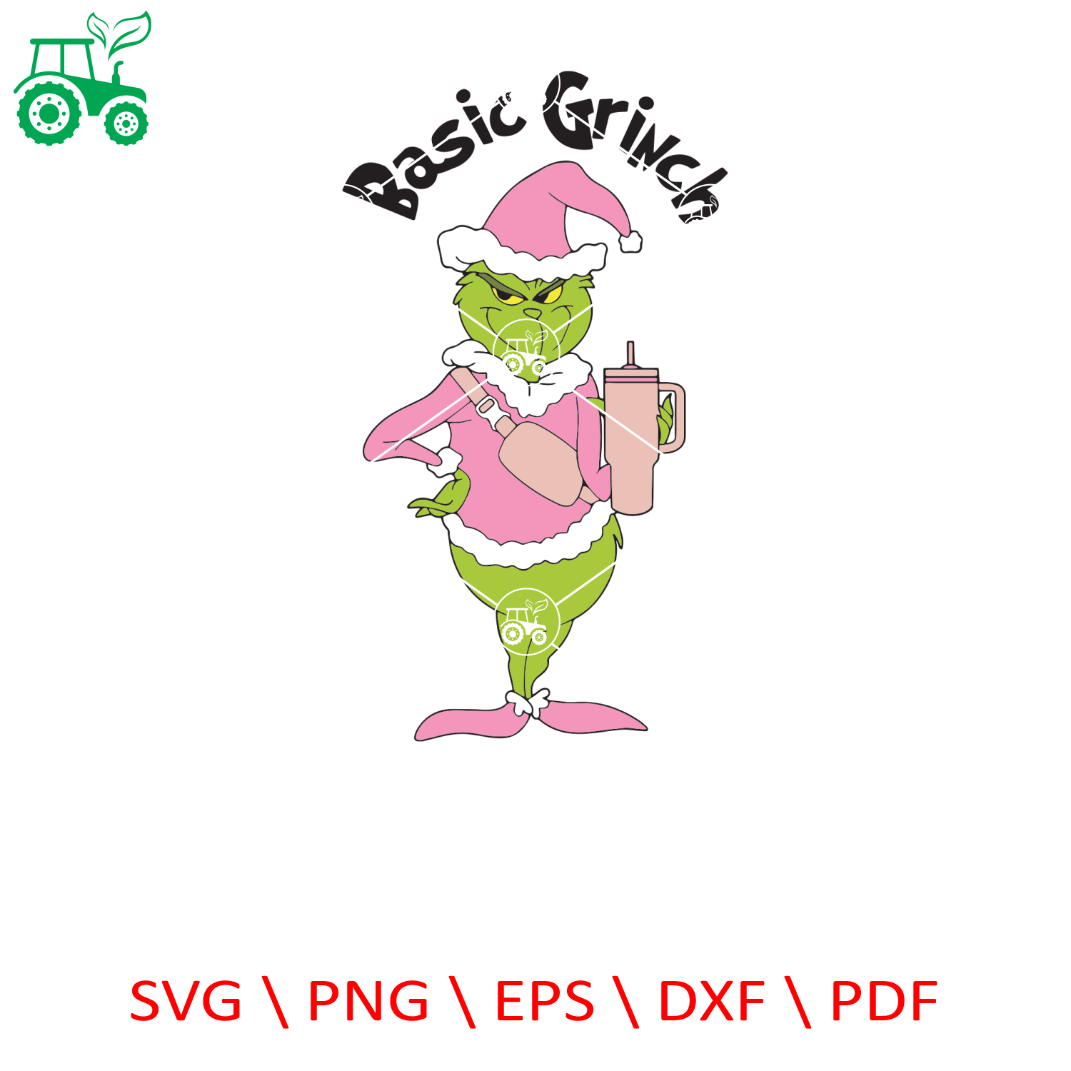 Basic Grinch SVG, Basic and Boujie Grinch SVG, Christmas Sta - Inspire Uplift