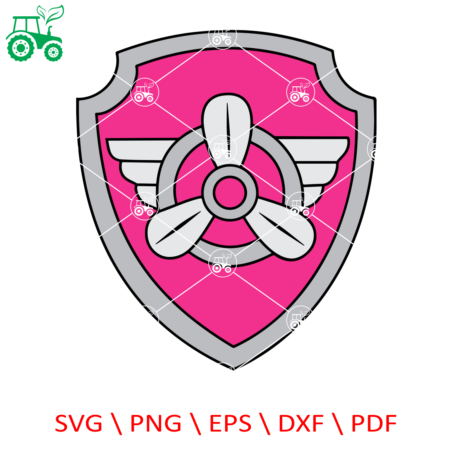 Skye Badge Paw Patrol svg, Paw patrol Clipart, Cartoon Paw S - Inspire ...