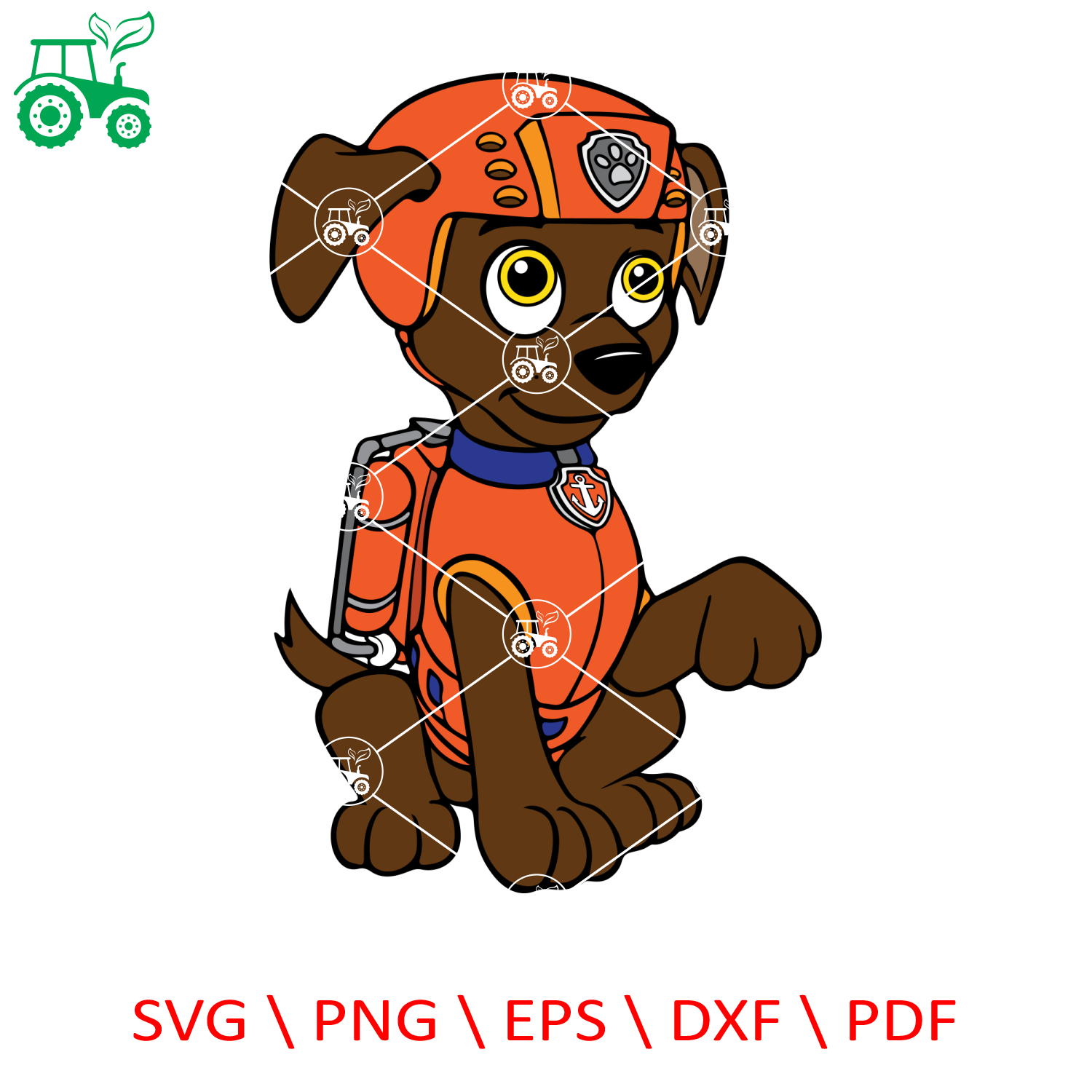 Zuma Patrol svg, Paw patrol Clipart, Cartoon Paw Svg, Dog Pa | Inspire ...