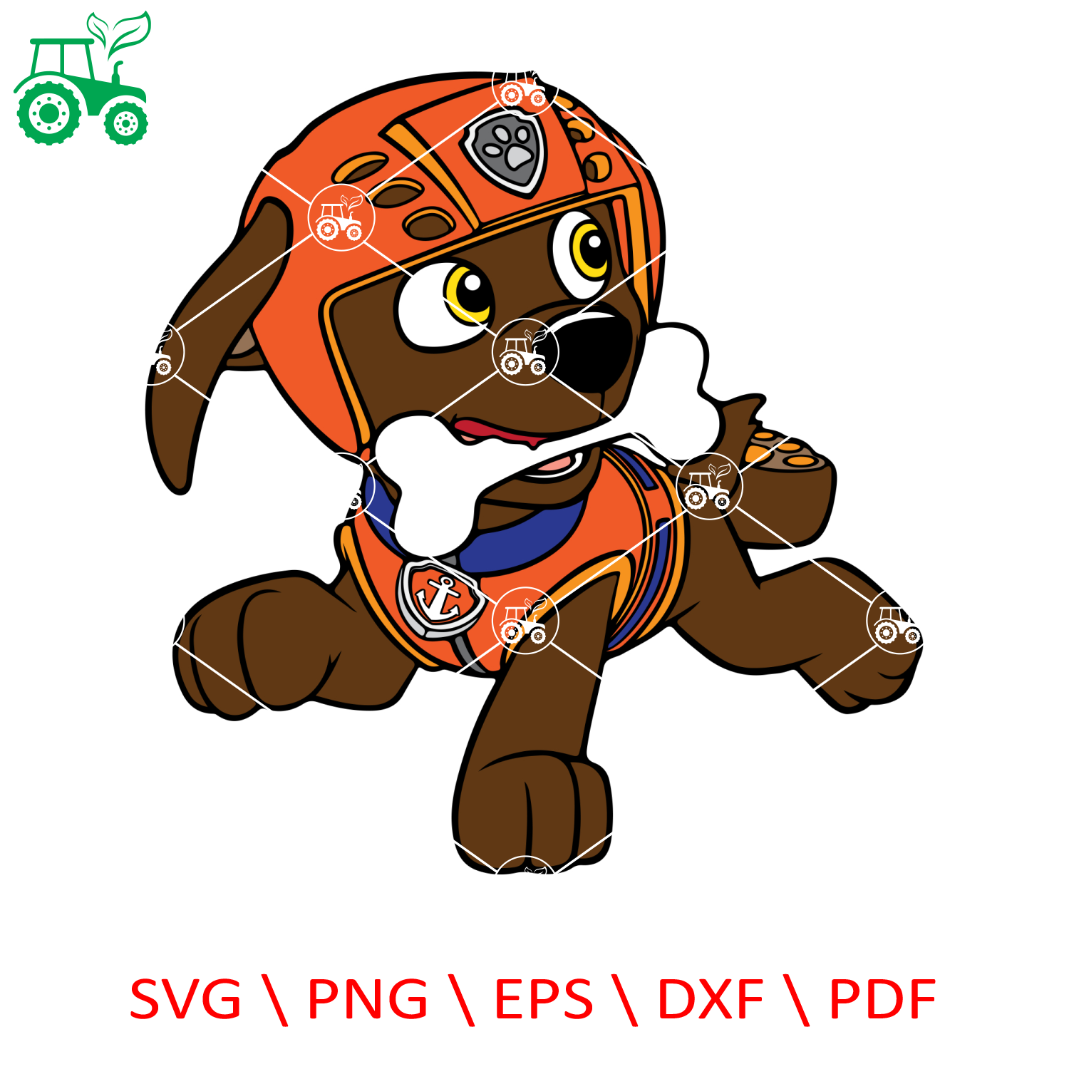 Zuma Patrol svg, Paw patrol Clipart, Cartoon Paw Svg, Dog Pa | Inspire ...