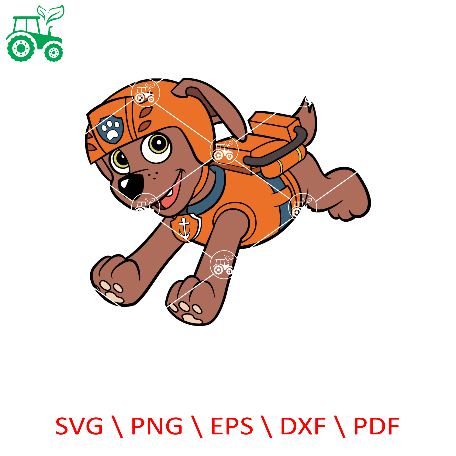 Zuma Paw Patrol svg, Paw patrol Clipart, Cartoon Paw Svg, Do | Inspire ...