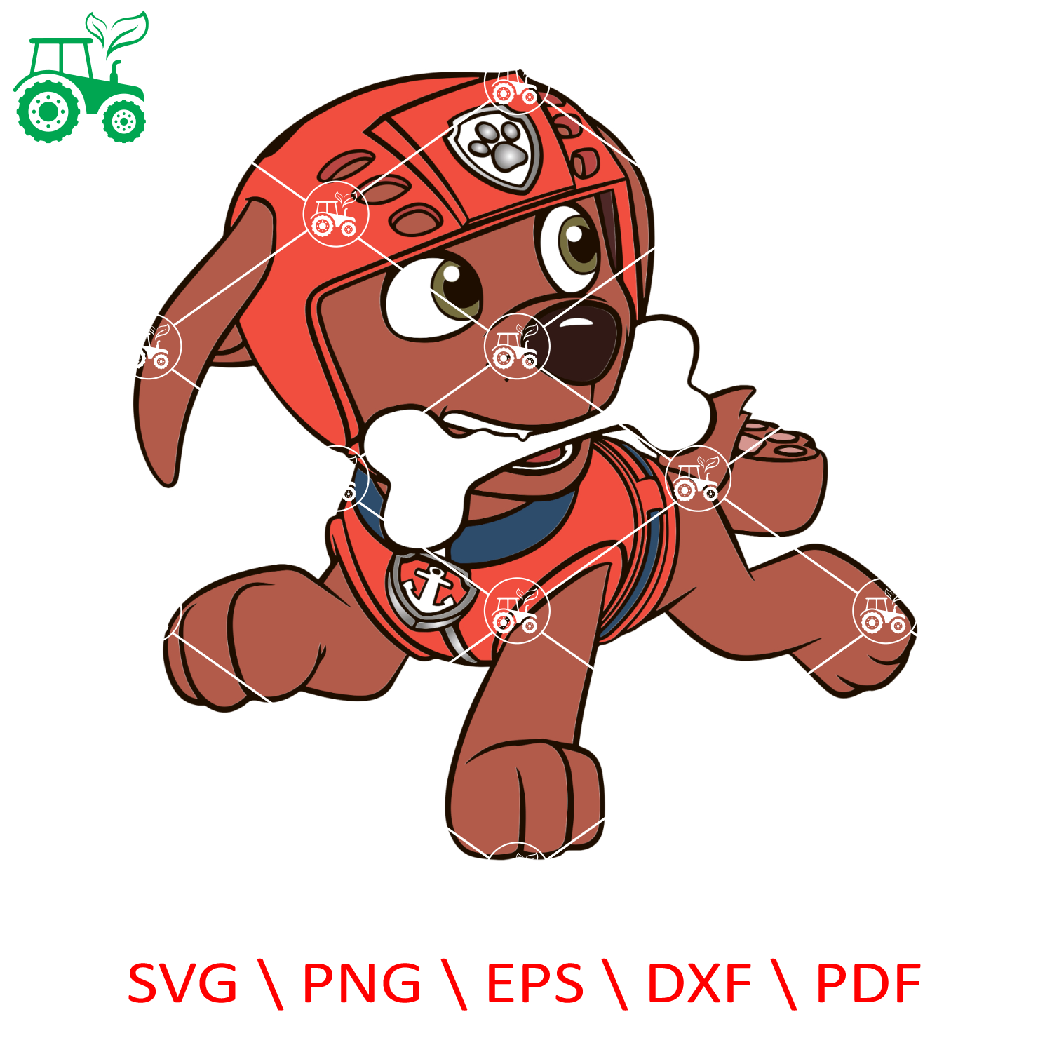 Zuma Paw Patrol svg, Paw patrol Clipart, Cartoon Paw Svg, Do - Inspire ...