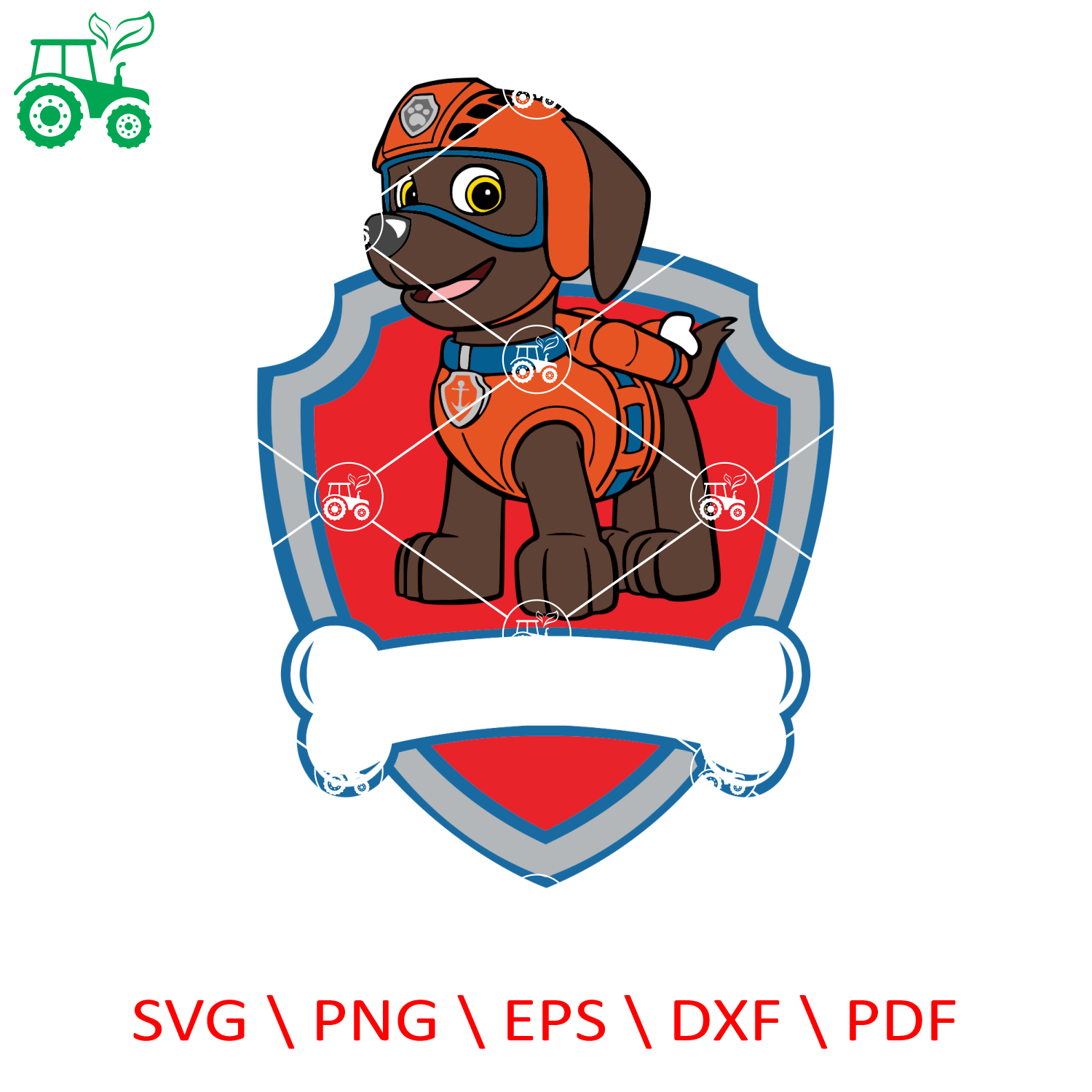 Zuma Shield Paw Patrol svg, Paw patrol Clipart, Cartoon Paw | Inspire ...