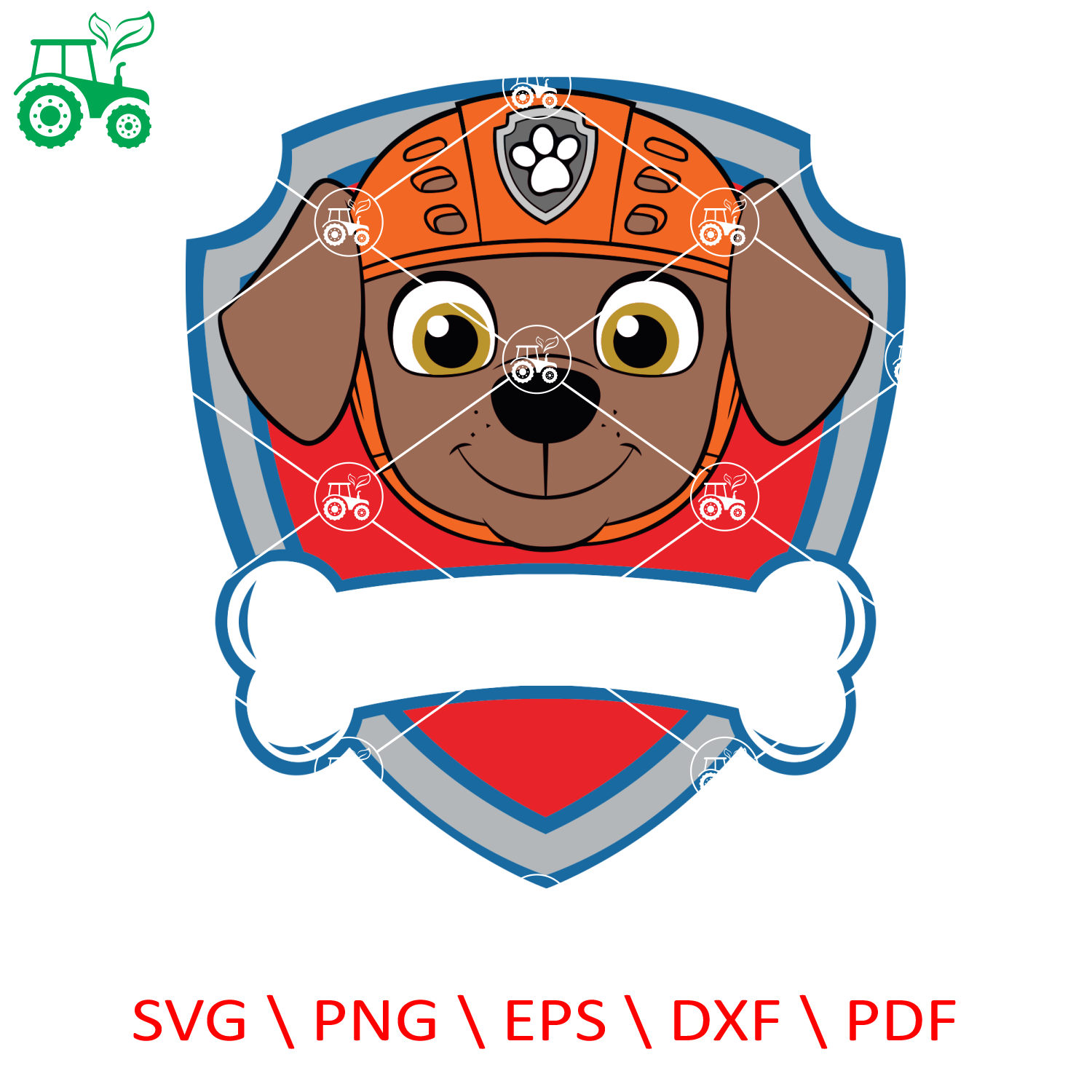Zuma Shield Paw Patrol svg, Paw patrol Clipart, Cartoon Paw - Inspire ...