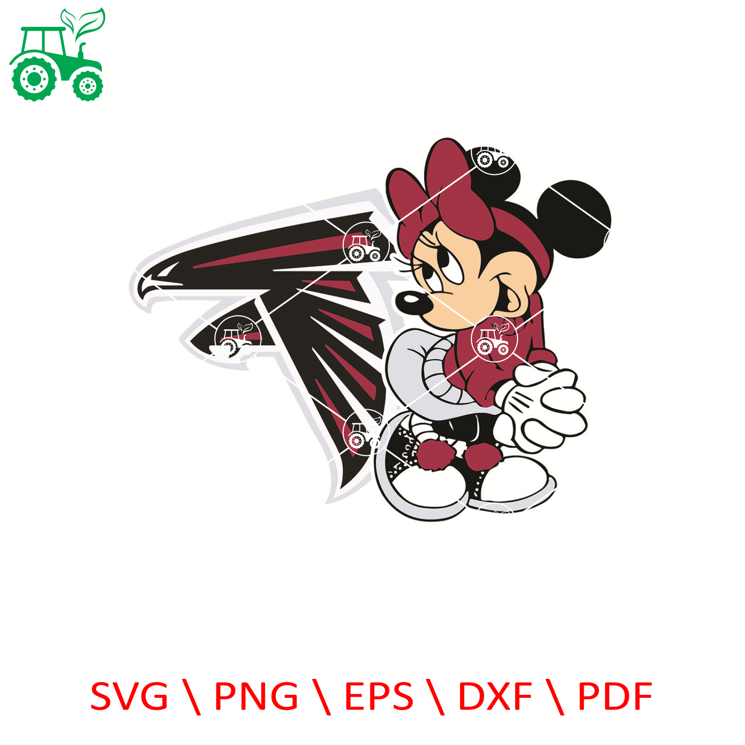 Atlanta Falcons Minnie Svg, Sport Svg, Football Svg, Footbal | Inspire ...