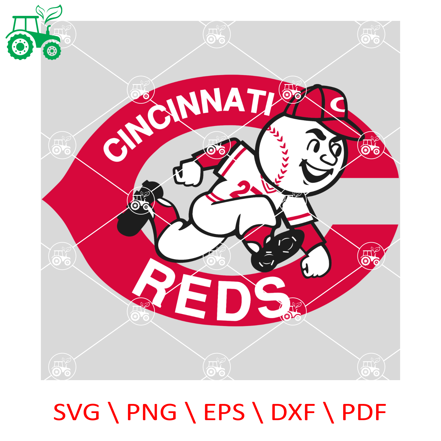 Cincinnati Reds svg, Sports Logo Svg, MLB svg, baseball svg | Inspire ...