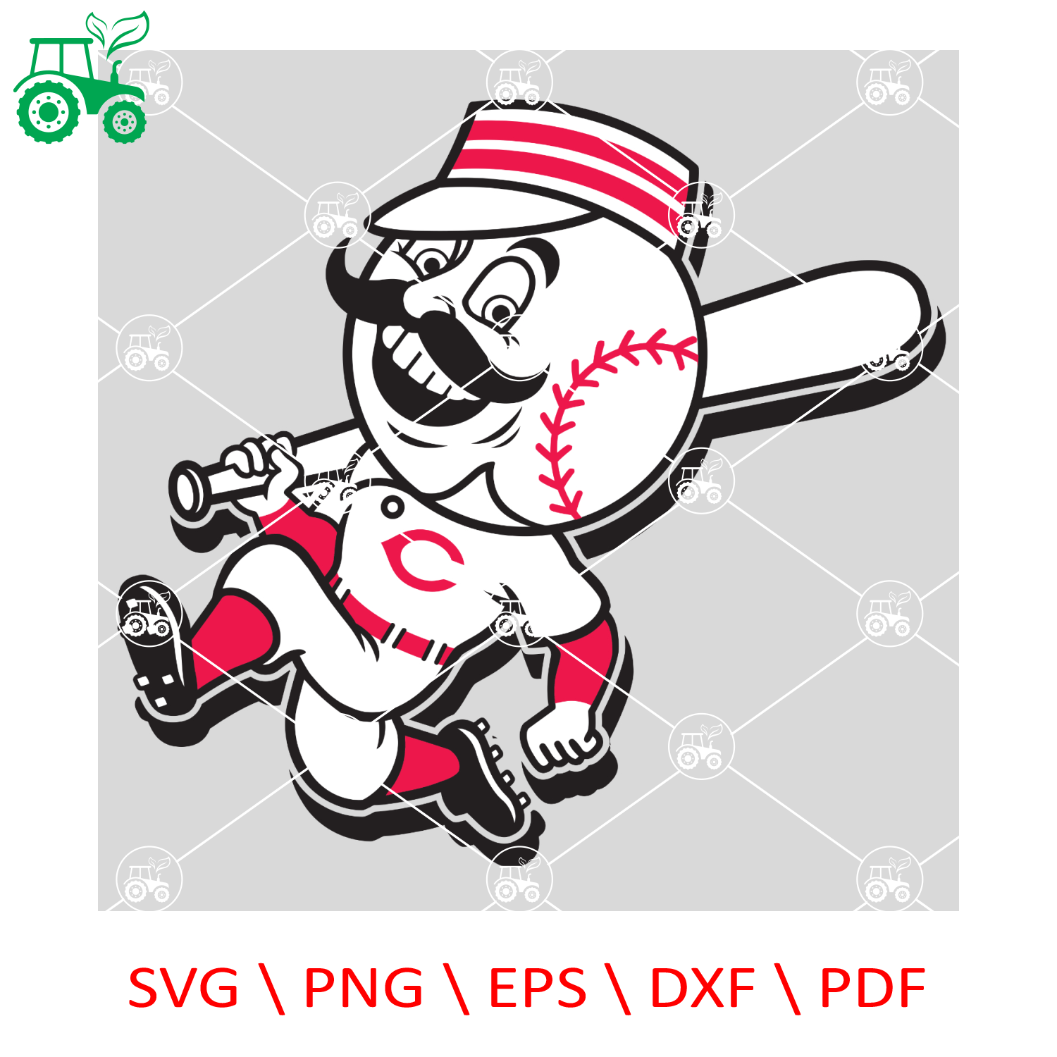 Cincinnati Reds svg, Sports Logo Svg, MLB svg, baseball svg - Inspire ...