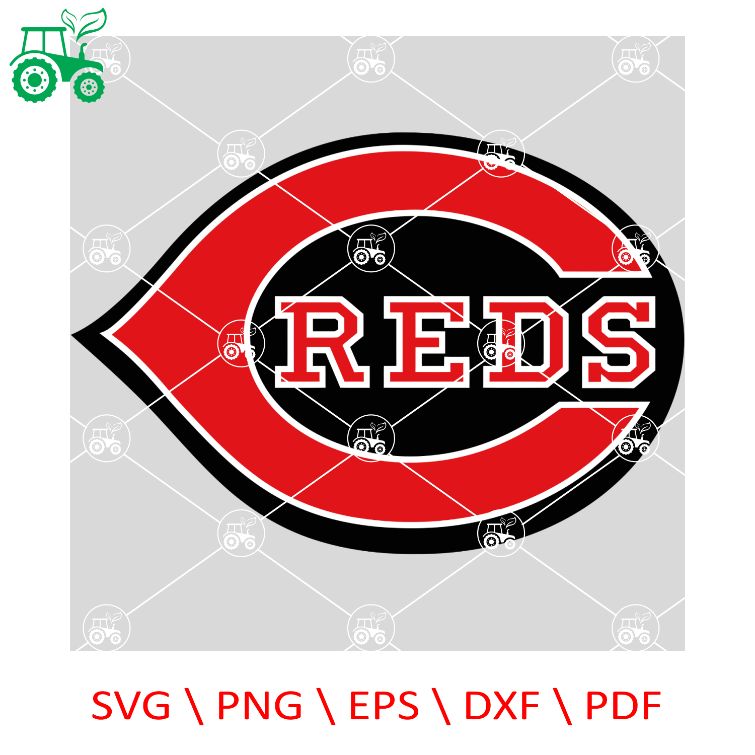 Cincinnati Reds svg, Sports Logo Svg, MLB svg, baseball svg - Inspire ...