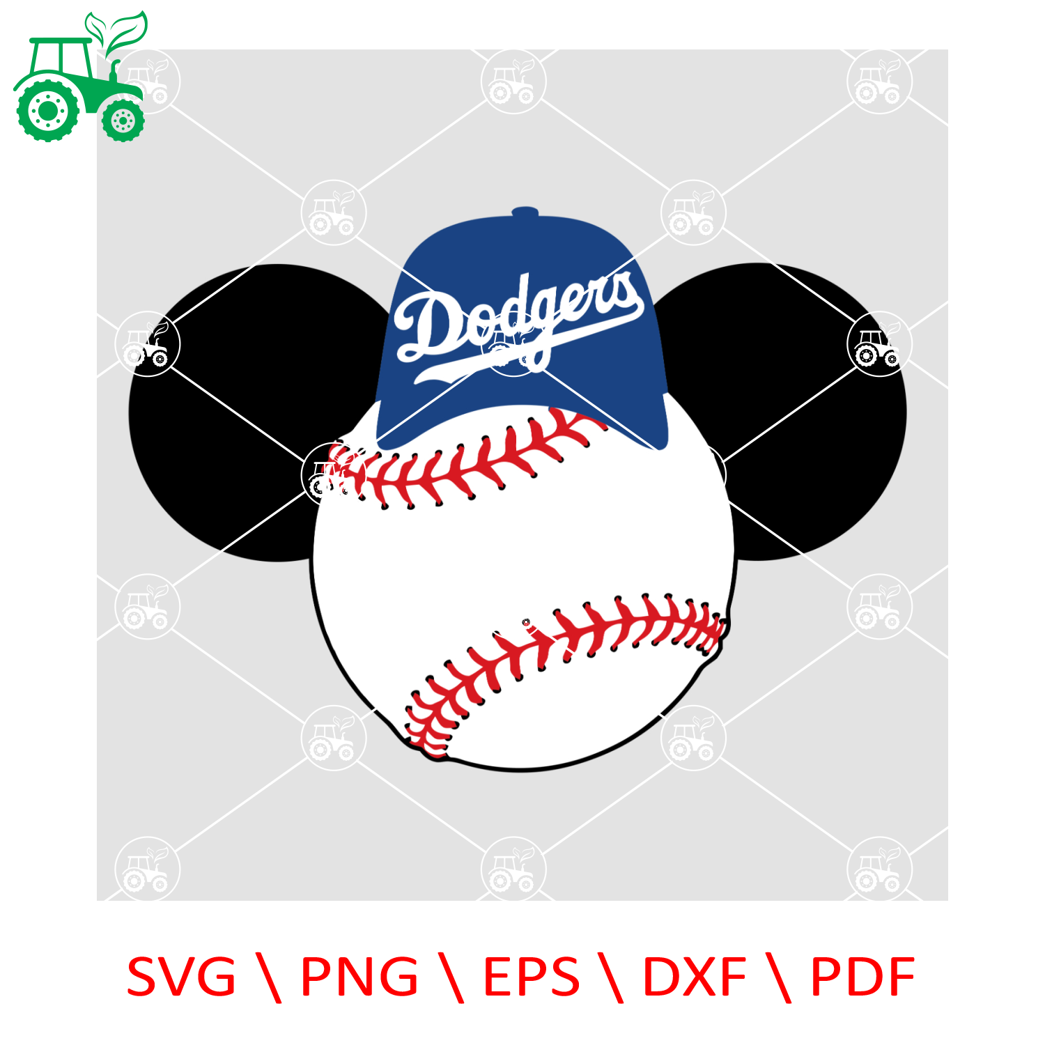 Los Angeles Dodgers svg, Sports Logo Svg, MLB svg, baseball - Inspire ...