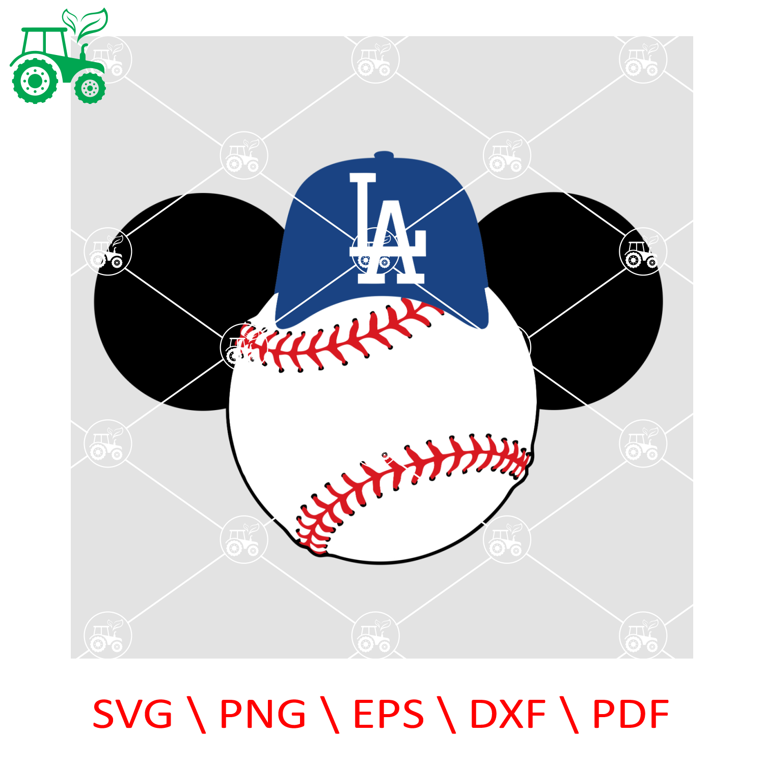 Los Angeles Dodgers svg, Sports Logo Svg, MLB svg, baseball - Inspire ...