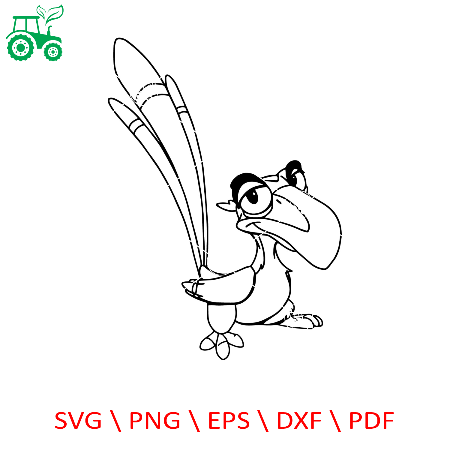 Zazu SVG (The Lion King) Digital Files, The Lion King Colori | Inspire ...