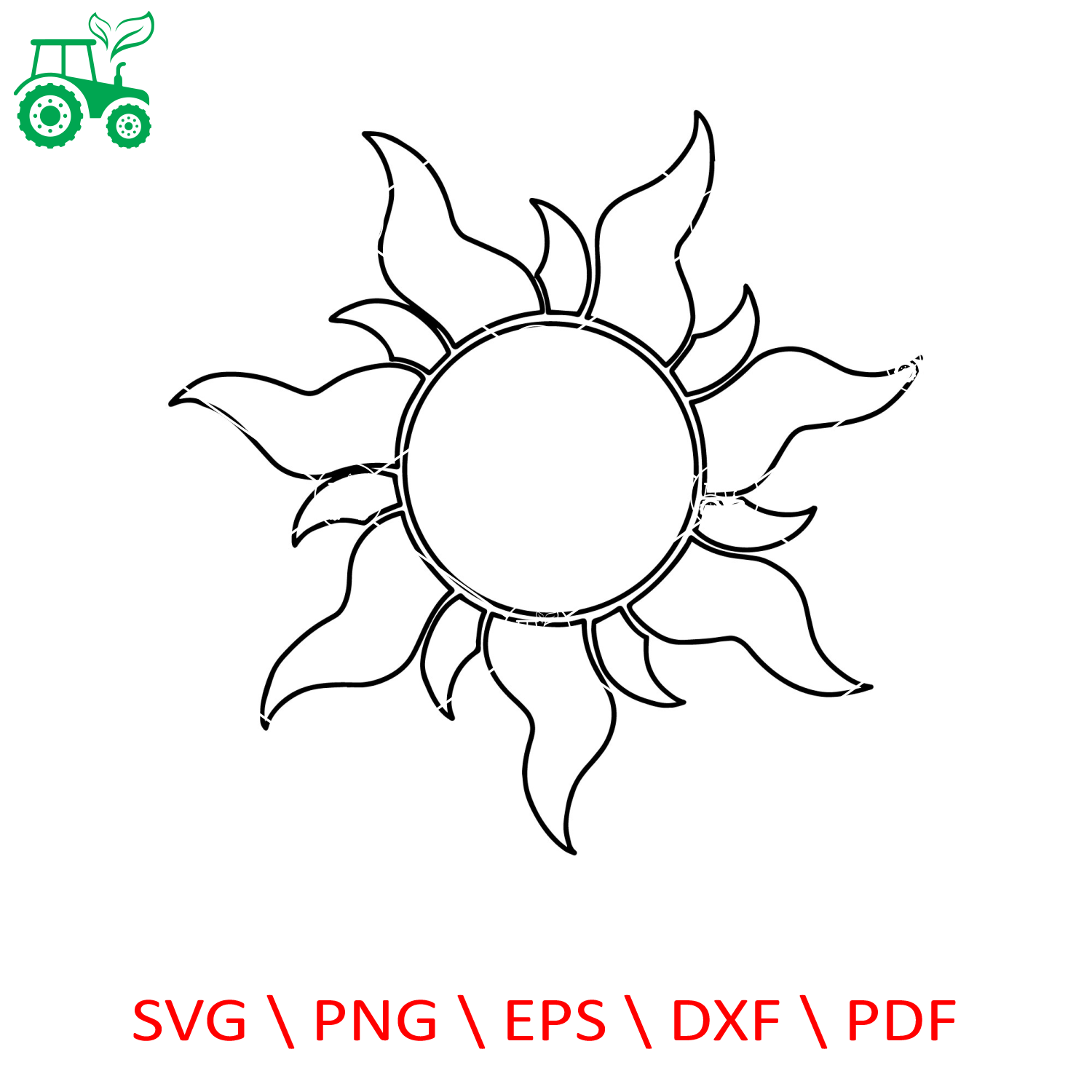 Tangled Sun SVG (Tangled) Digital Files, Kids Coloring Pages - Inspire ...