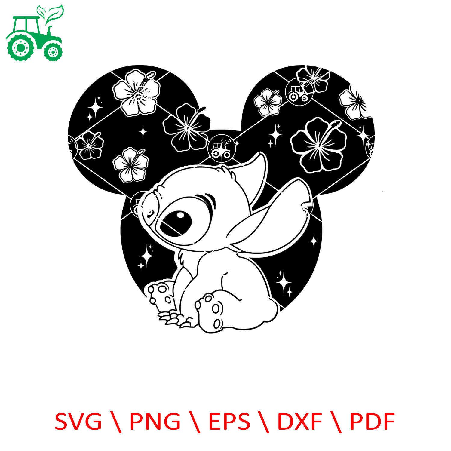 Stitch Ears Svg, Stitch Svg, Lilo & Stitch Svg,Mouse Head sv | Inspire ...