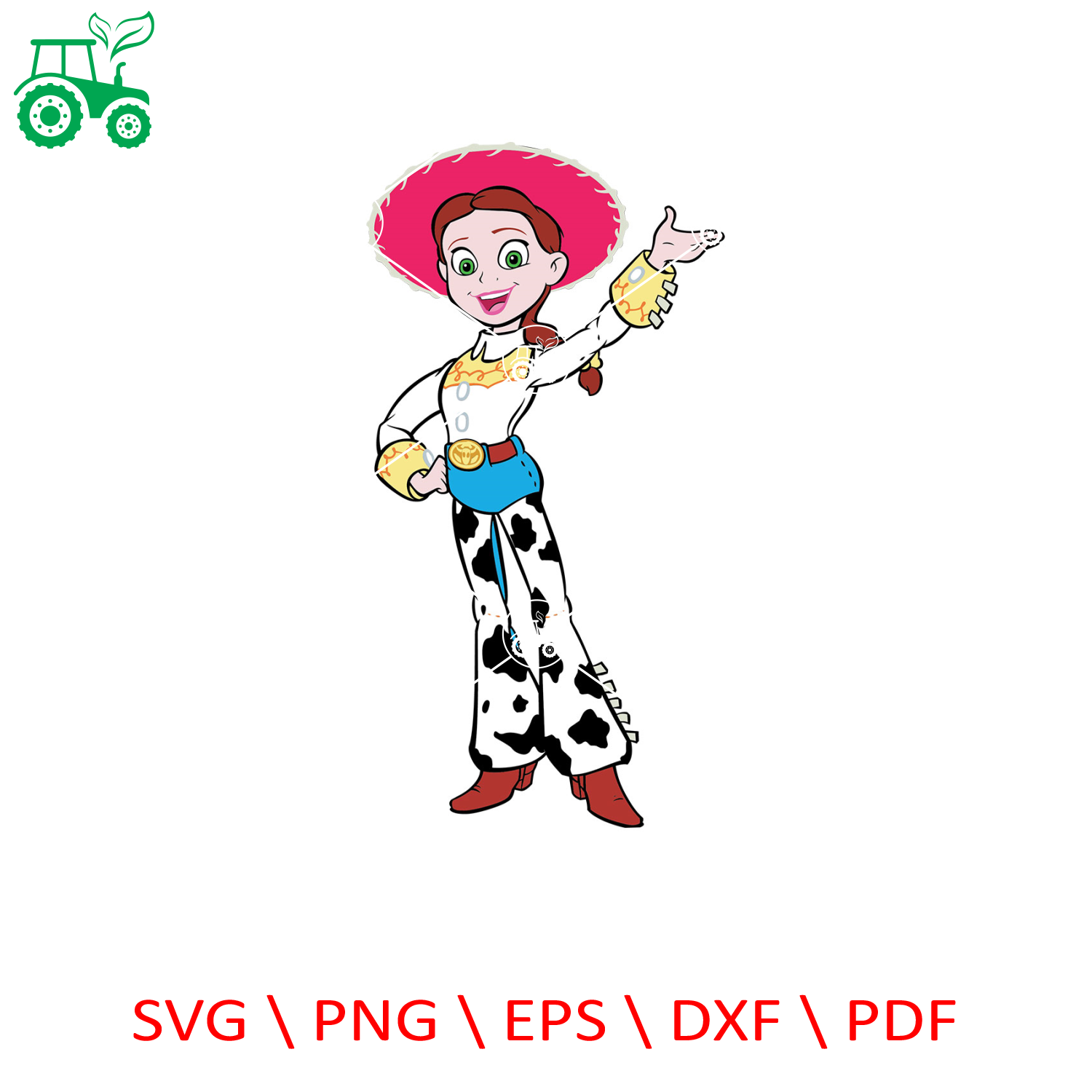 Jessie Svg, Toy Story Svg, Jessie Design, Character Toy Stor | Inspire ...
