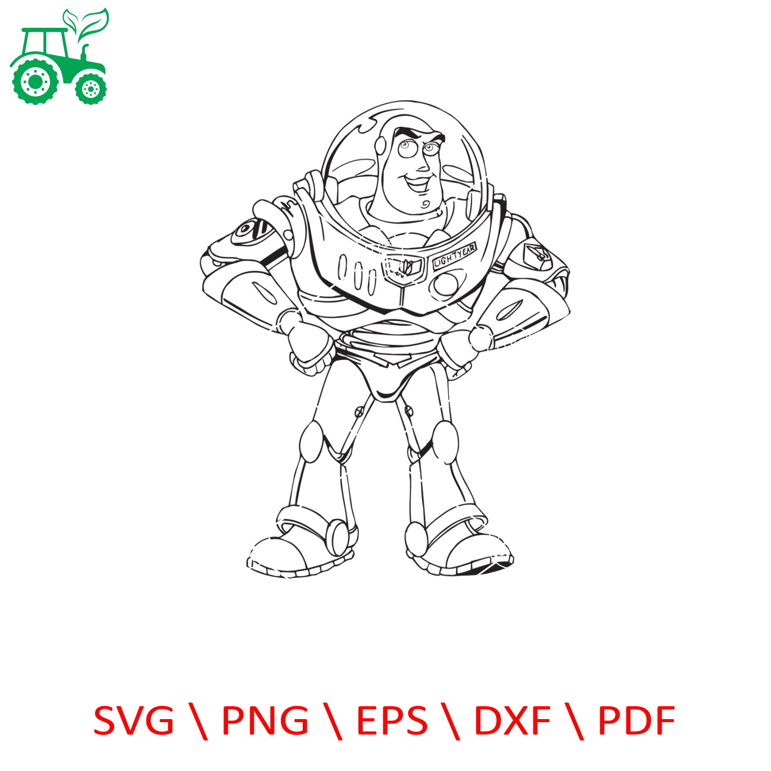 Coloring Buzz Lightyear Svg, Coloring Cartoon Svg, Buzz Ligh - Inspire ...