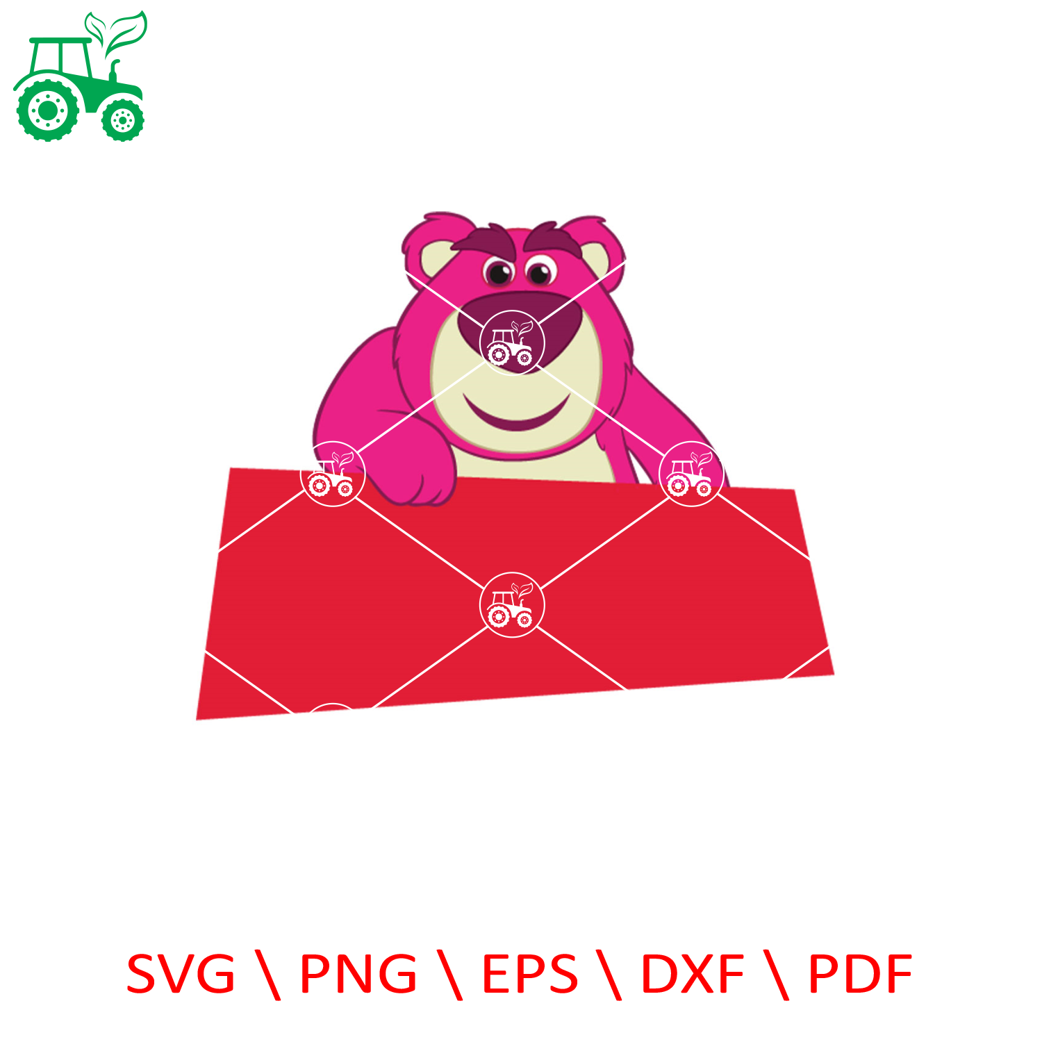 Lotso Svg, Lotso Png, Lotso Toy Story, Lotso Design, Cartoon | Inspire ...