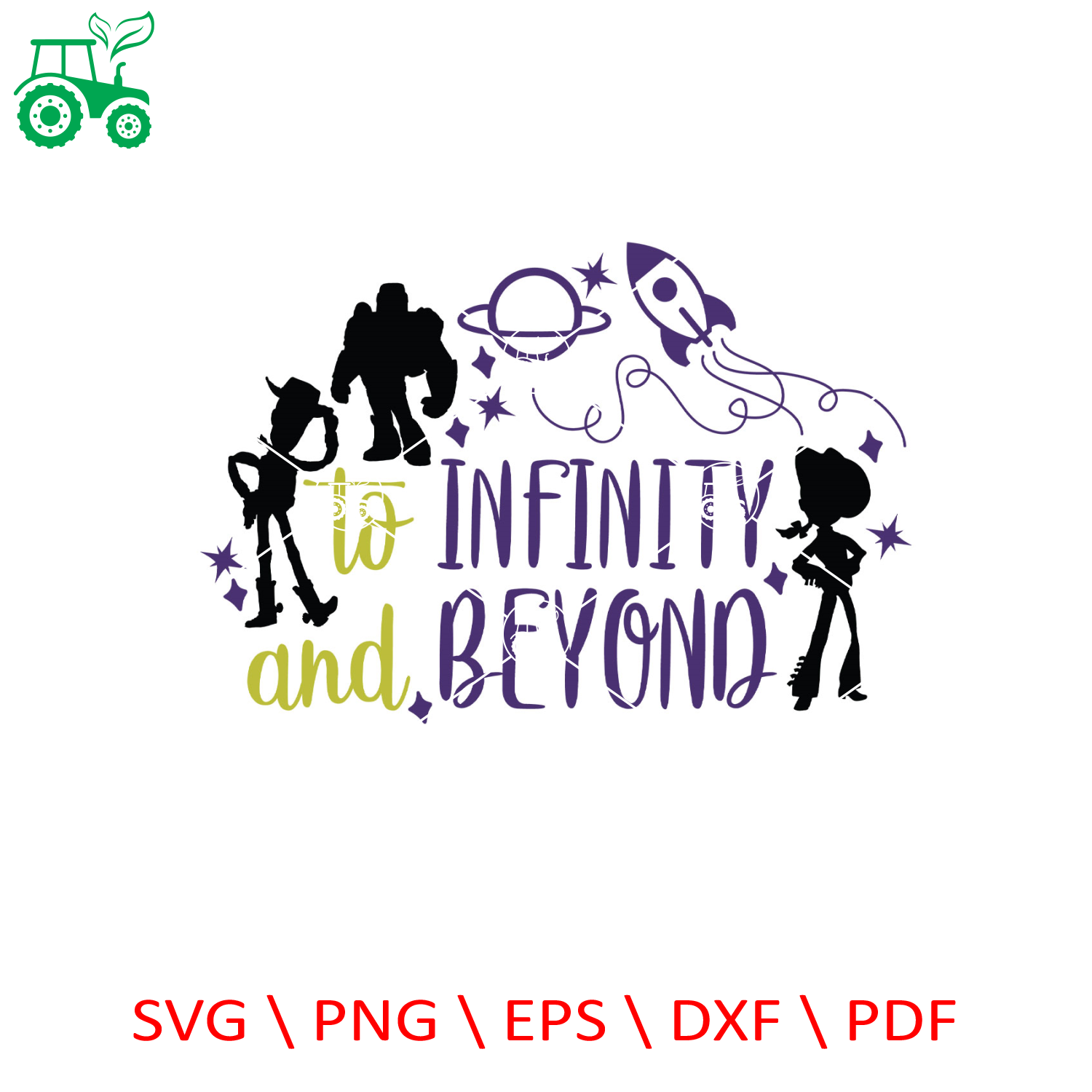 To Infinity And Beyond Silhouette, Cartoon Svg, Andy Svg, Co - Inspire ...
