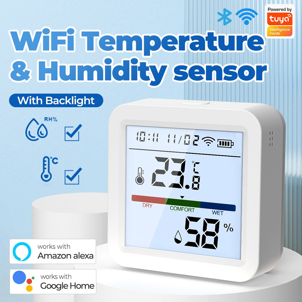 Smart WiFi Temperature Humidity Sensor | Inspire Uplift