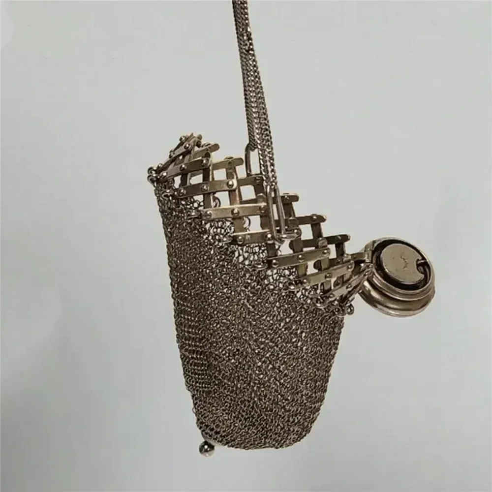 1920s Handmade English Double Mesh Coin Purse | Inspire Uplift