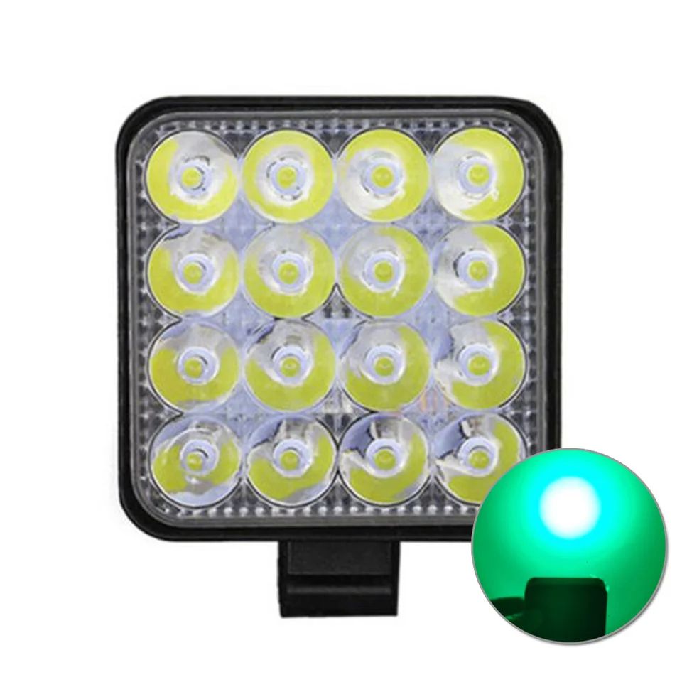 48W Green LED Floodlight for Off-Road Vehicles | Inspire Uplift