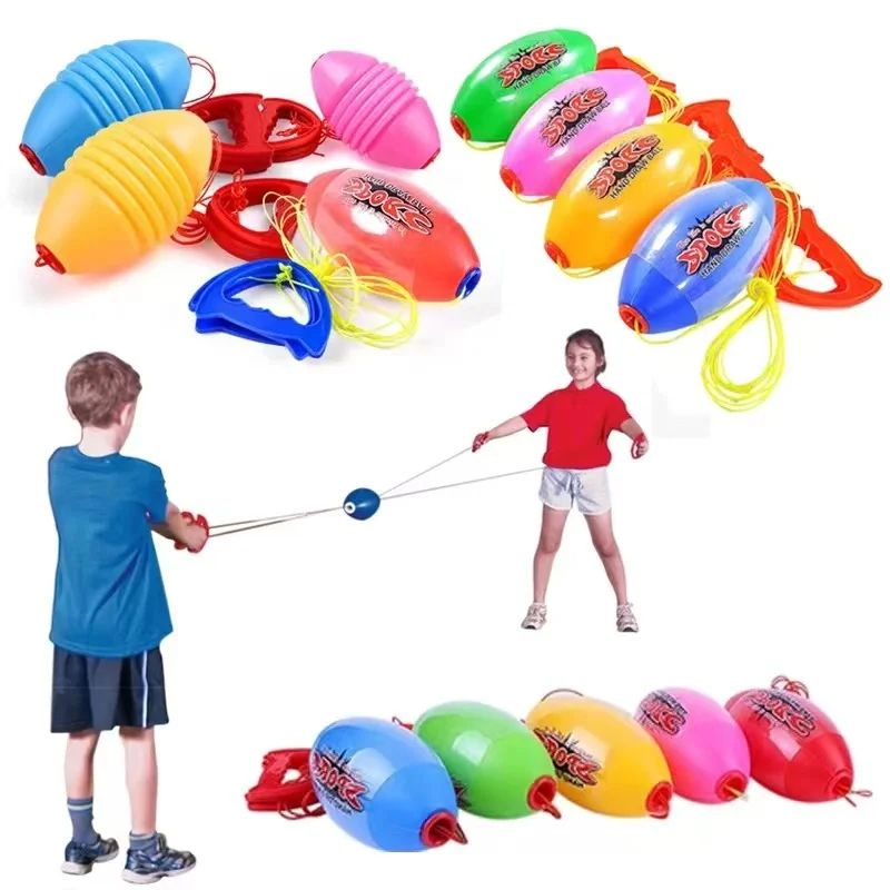 Hand Pull Shuttle Ball – Outdoor Fun Toy | Inspire Uplift