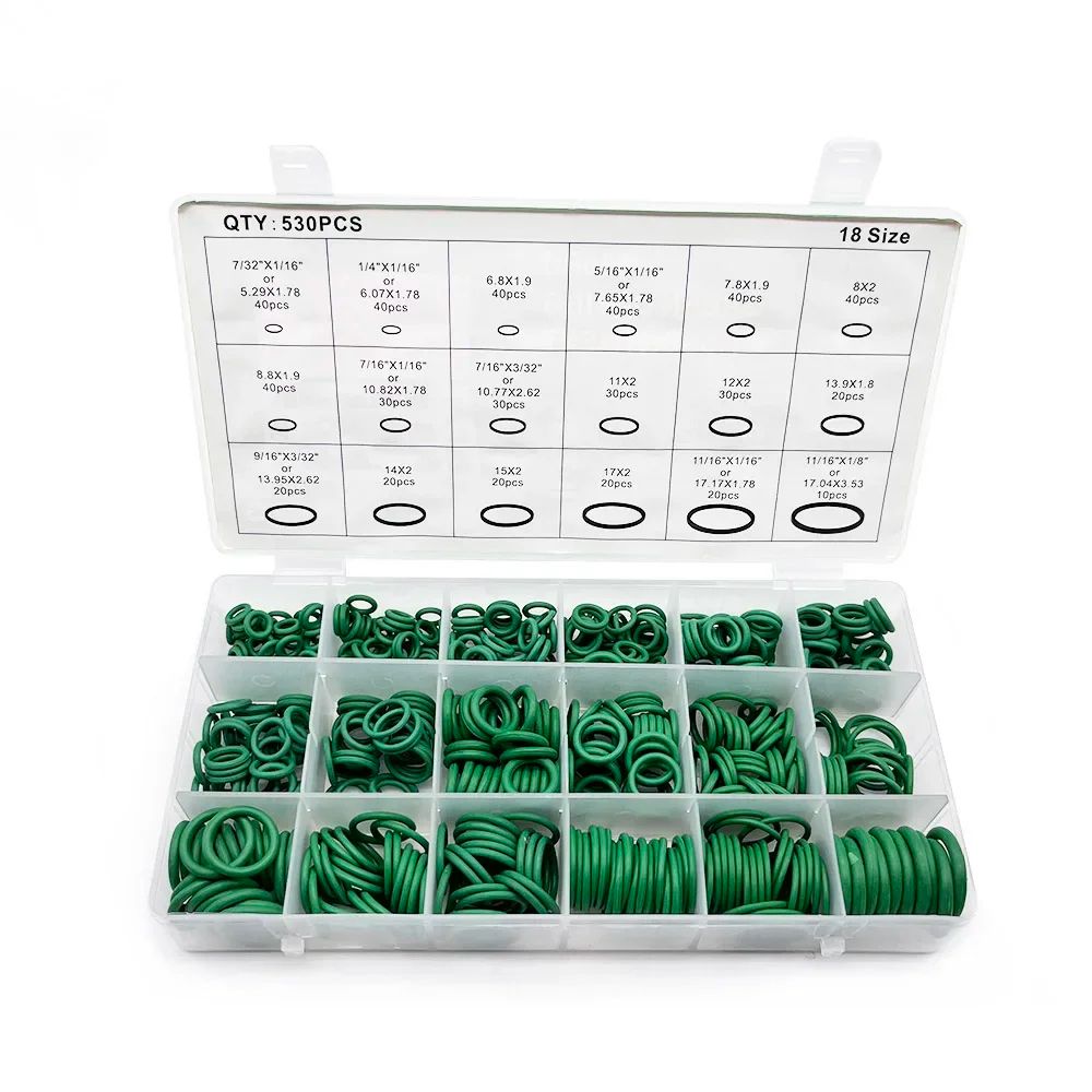 530Pcs Rubber O-Ring Kit for Car A/C System | Inspire Uplift