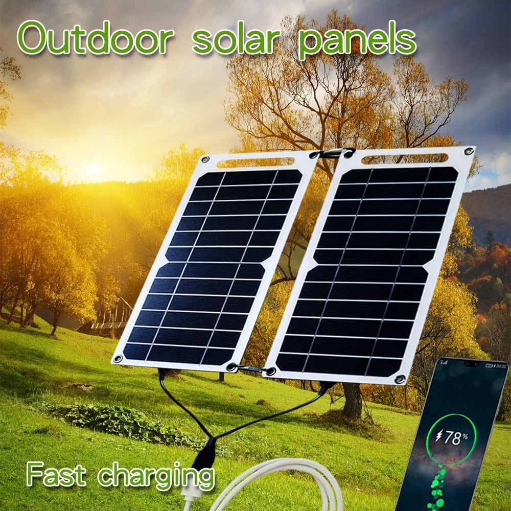 USB Fast-Charge Waterproof Solar Panel | Inspire Uplift