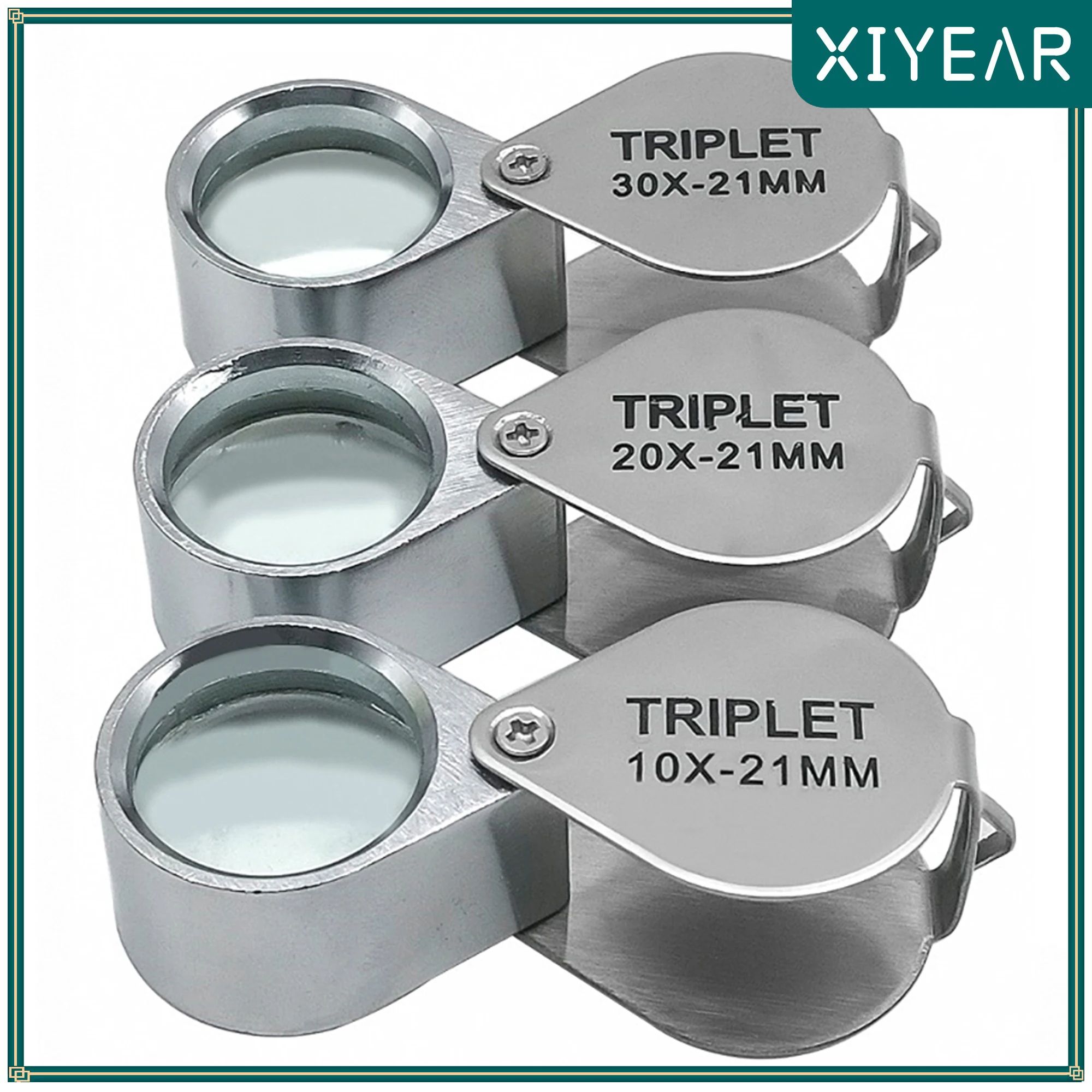 30X Pocket Loupe Magnifier – Jewelry & Reading Magnifying Gl | Inspire ...