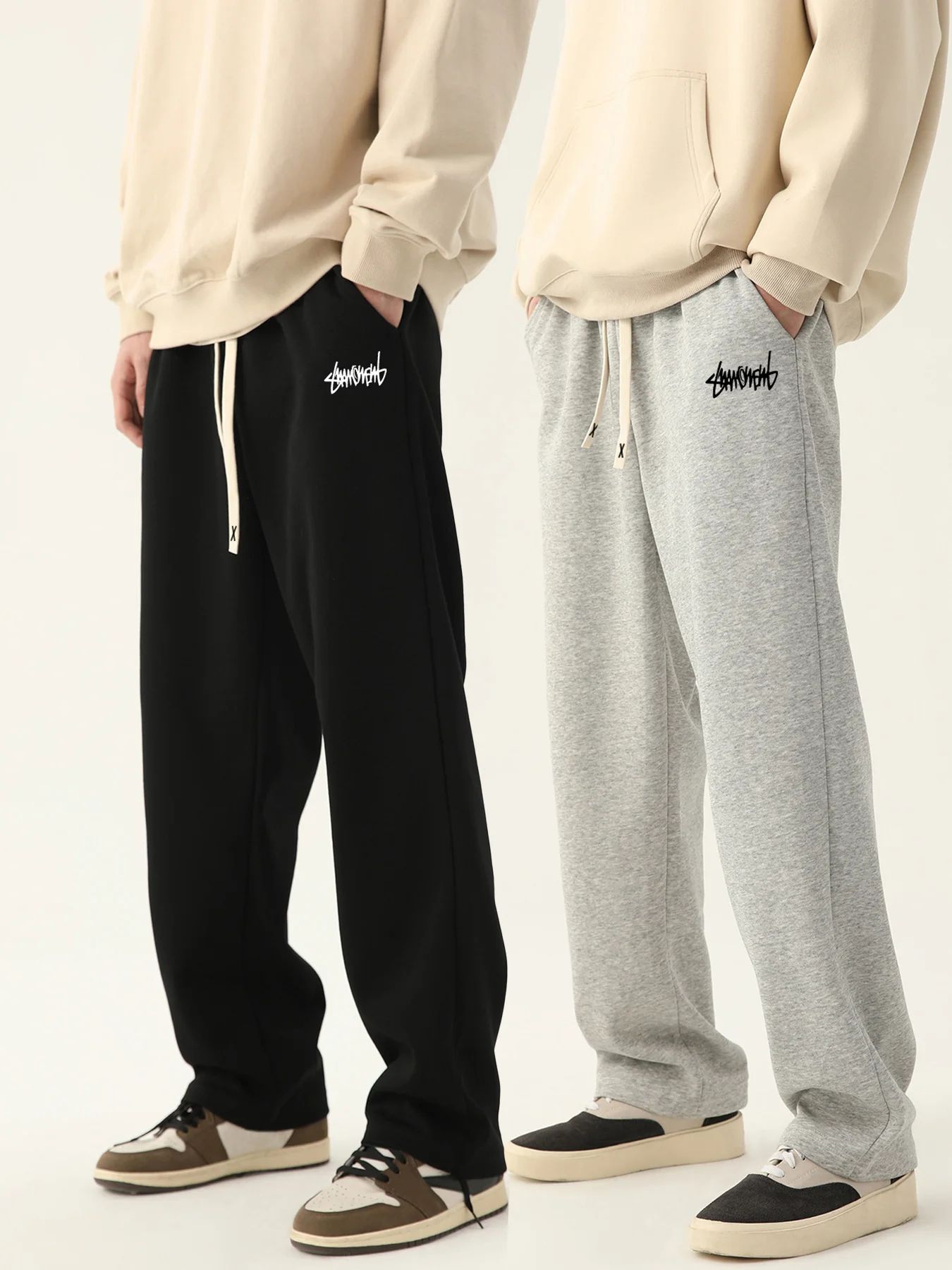 Men 2024 Baggy Jogging Pants – Breathable | Inspire Uplift