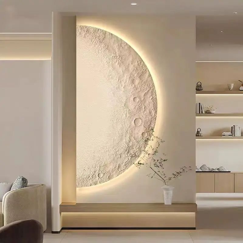 Remote Control LED Moon Wall Lamp Decor | Inspire Uplift