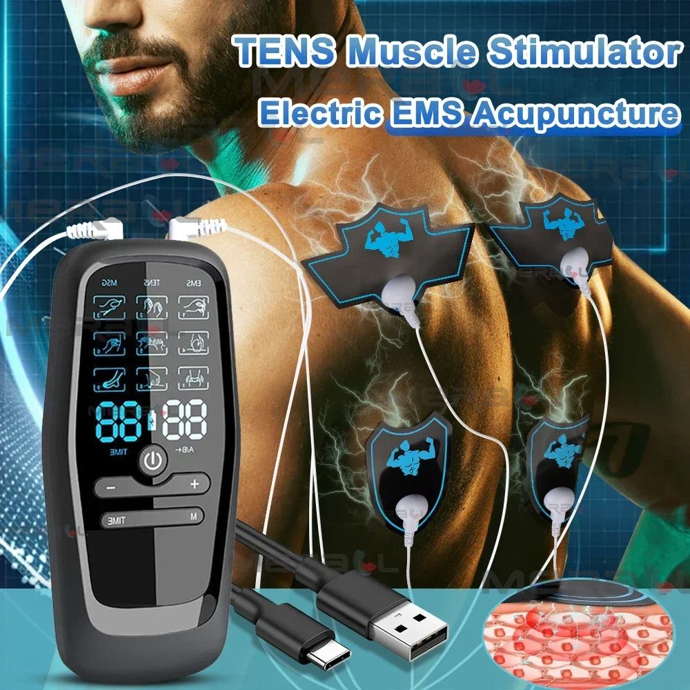 TENS Muscle Stimulator – Electric EMS Pain Relief Massager | Inspire Uplift